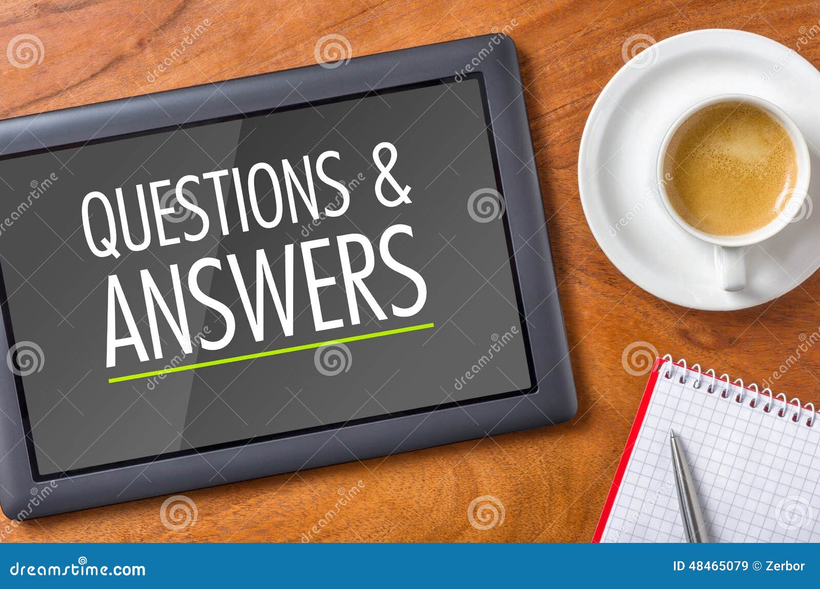 Questions and Answers stock image. Image of display, assistance - 48465079