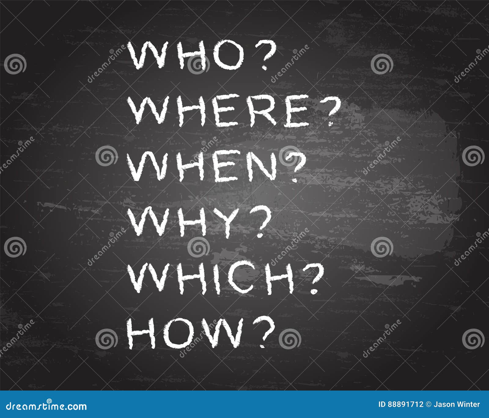 Questions Blackboard Stock Illustrations – 288 Questions Blackboard ...