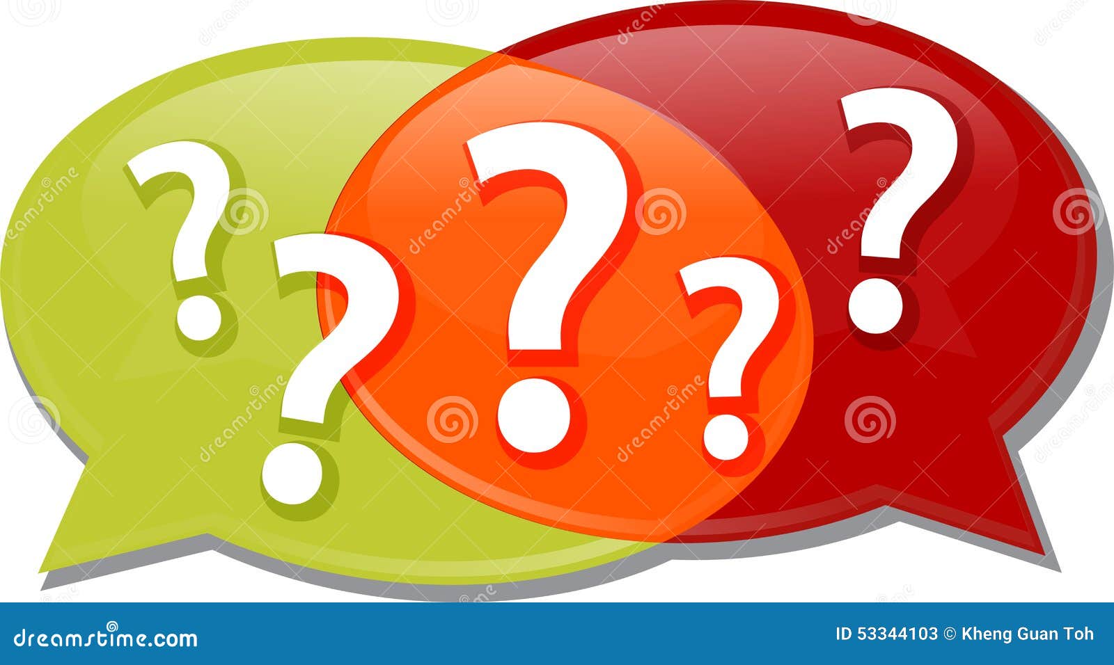Questions Dialog Conversation Talking Illustration Clipart Royalty-Free ...