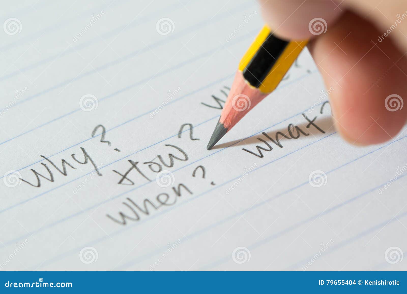 Questions on paper stock photo. Image of paper, brainstorming - 79655404
