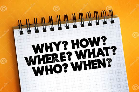 Questions Whose Answers are Considered Basic in Information Gathering ...