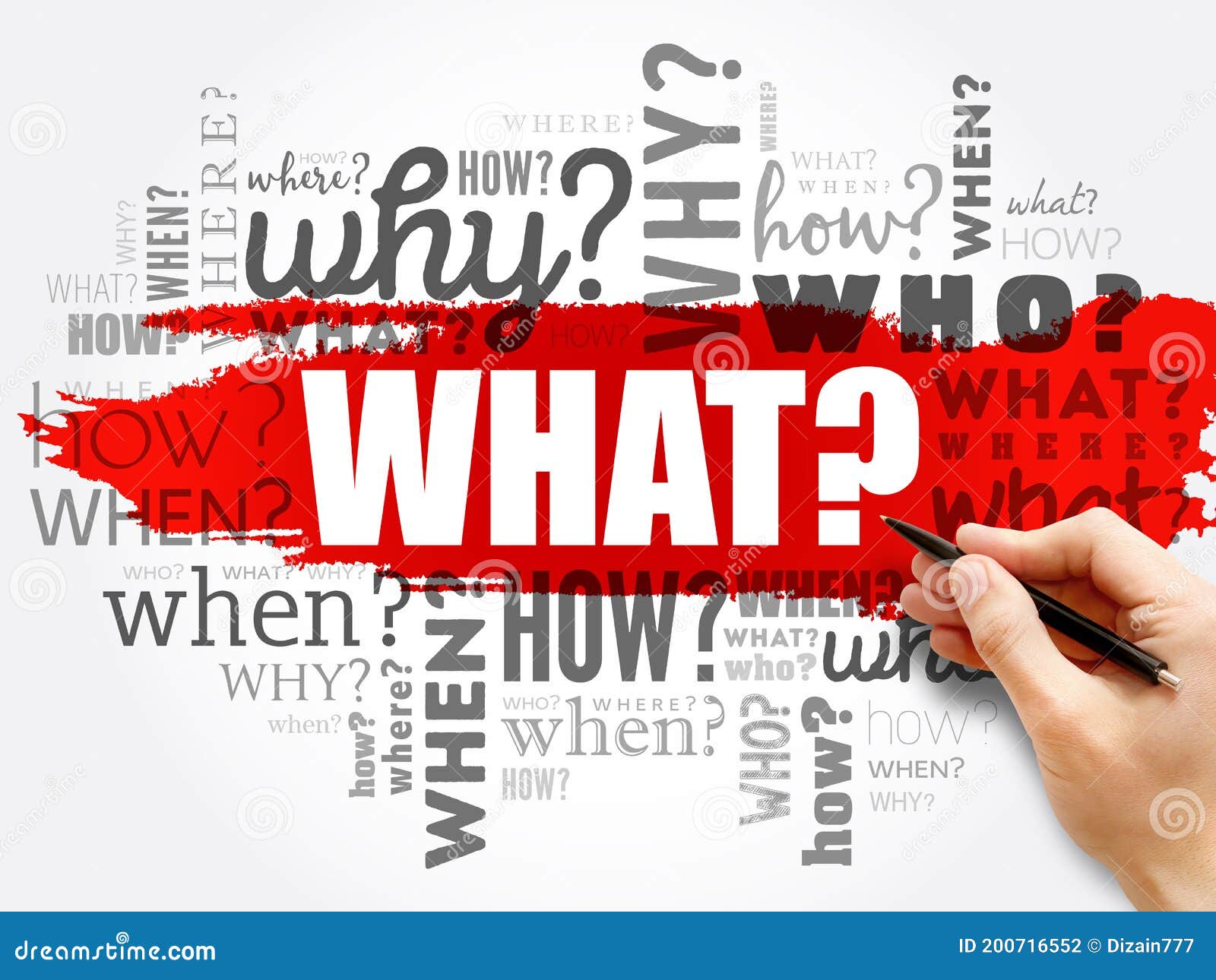 Questions, Word Cloud Background Stock Photo - Image of idea, group ...