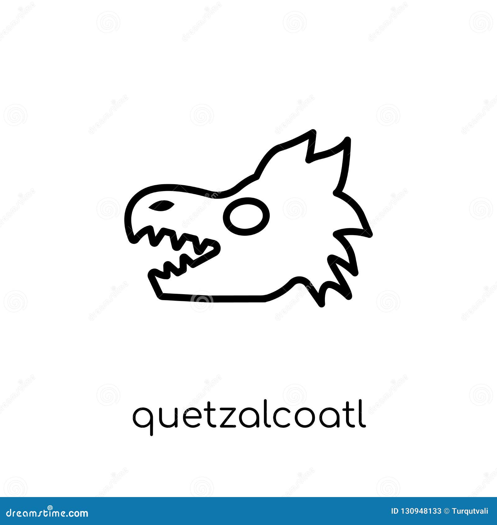 Quetzalcoatl Icon. Trendy Modern Flat Linear Vector Quetzalcoatl Stock ... Quetzalcoatl Icon. Trendy Modern Flat Linear Vector Quetzalcoatl Stock ...