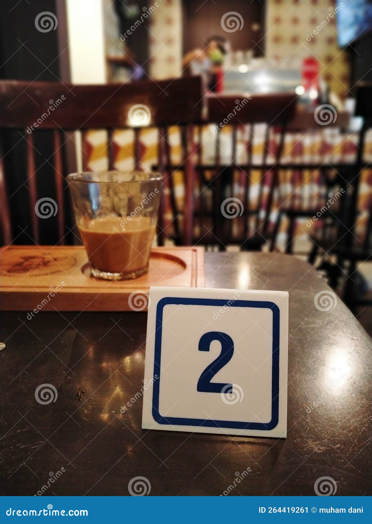 Queue number stock image. Image of number, coffe, cafe - 264419261