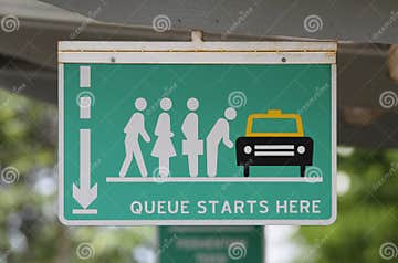 Queue sign stock photo. Image of outdoors, sign, stop - 12585338