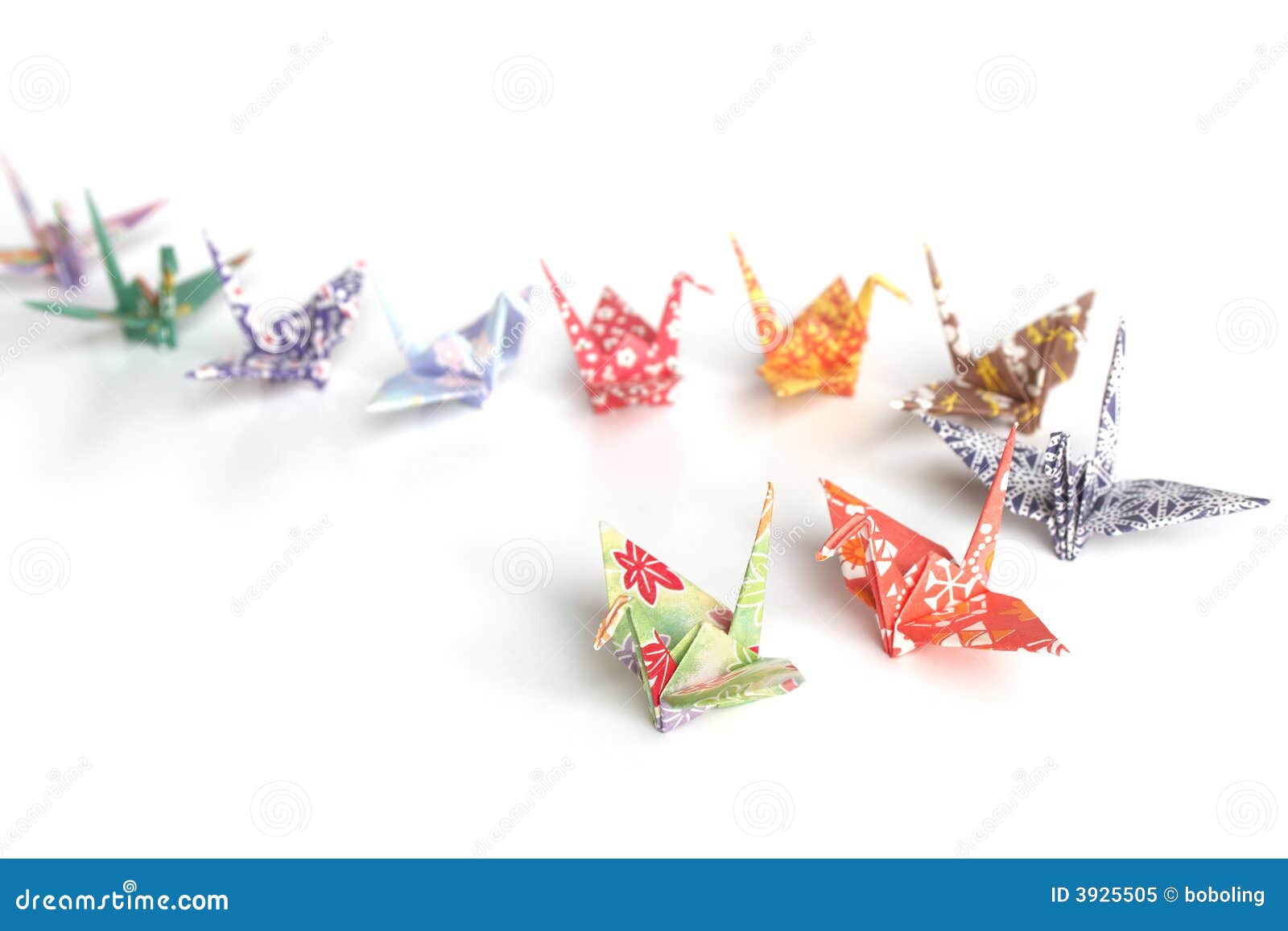 Queuing stock image. Image of paper, queue, folding, japanese - 3925505