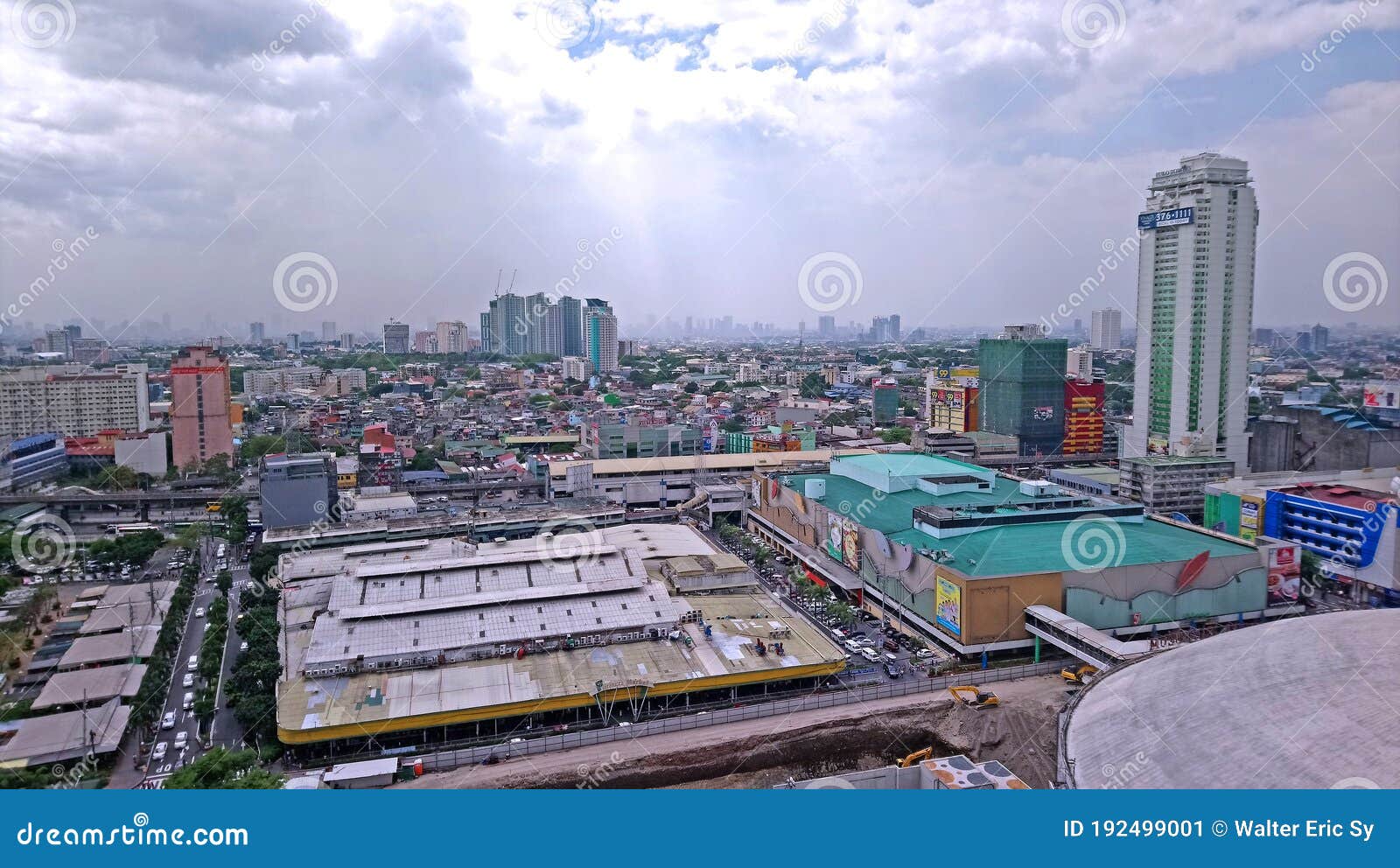 Quezon City View from the Top in Quezon City, Philippines Editorial ...