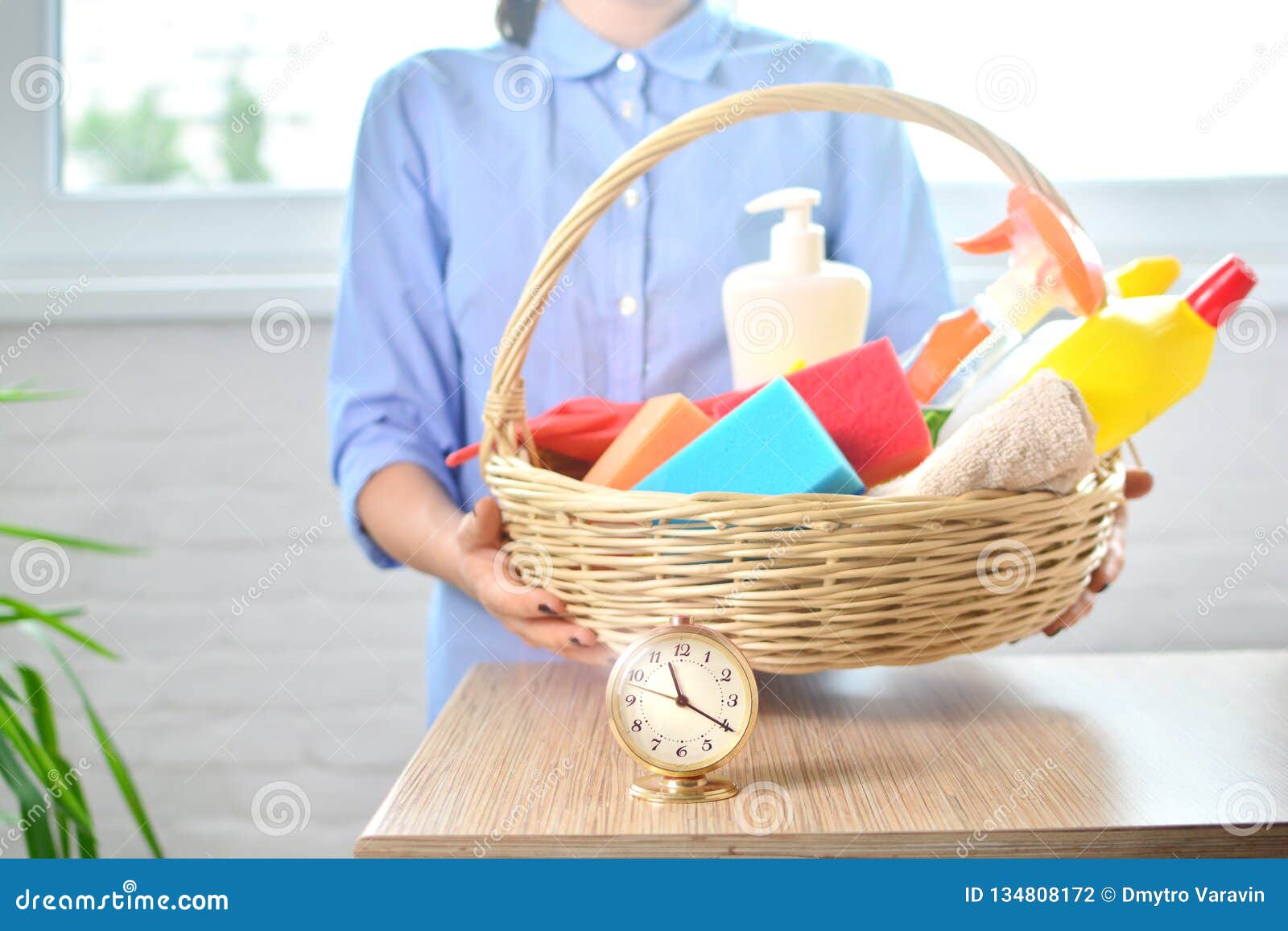 Cleaning Service and Time Background Stock Photo - Image of cleaning ...