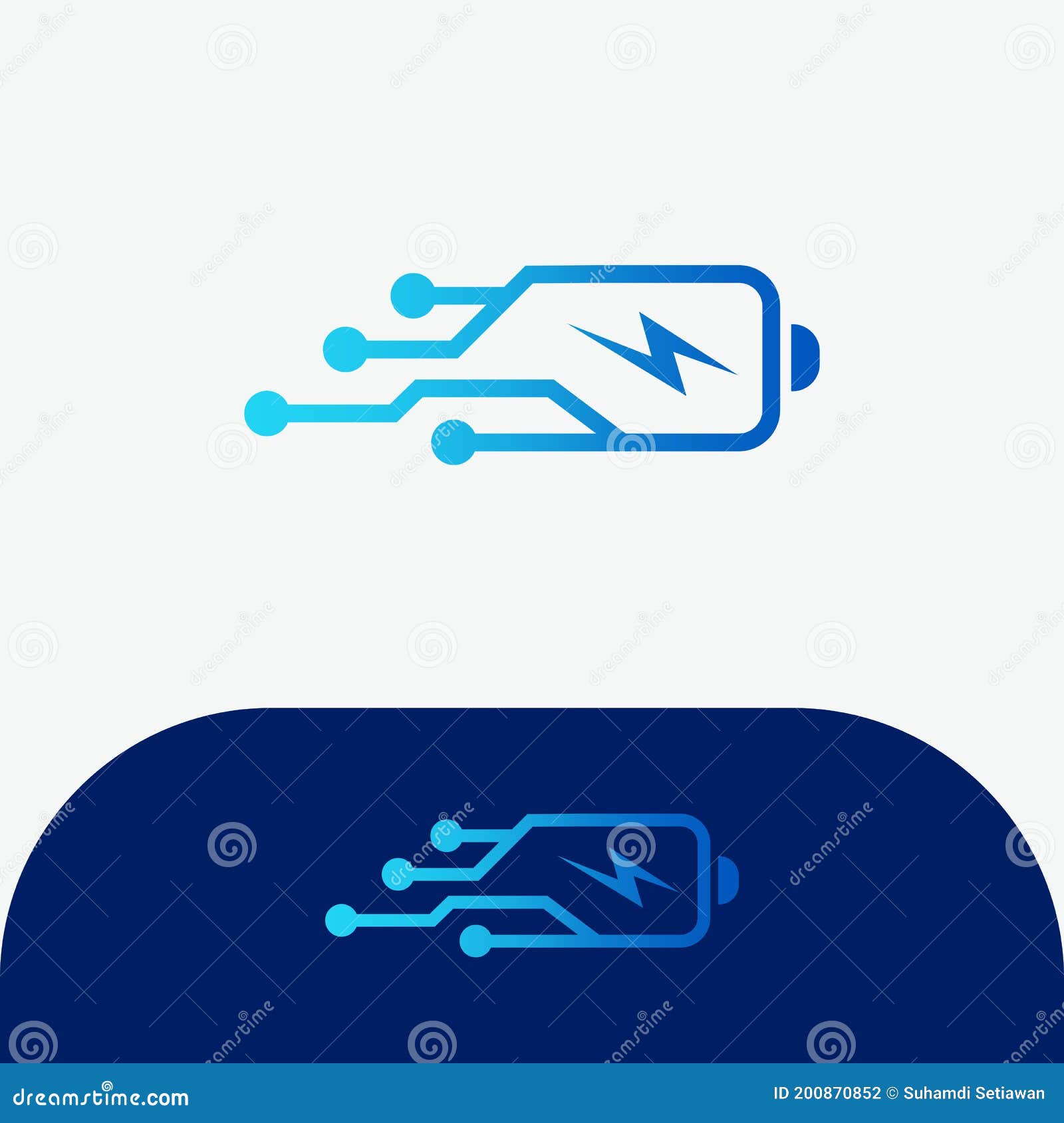 Quick and Fast Technology Charging Battery Logo Vector Icon Stock ...