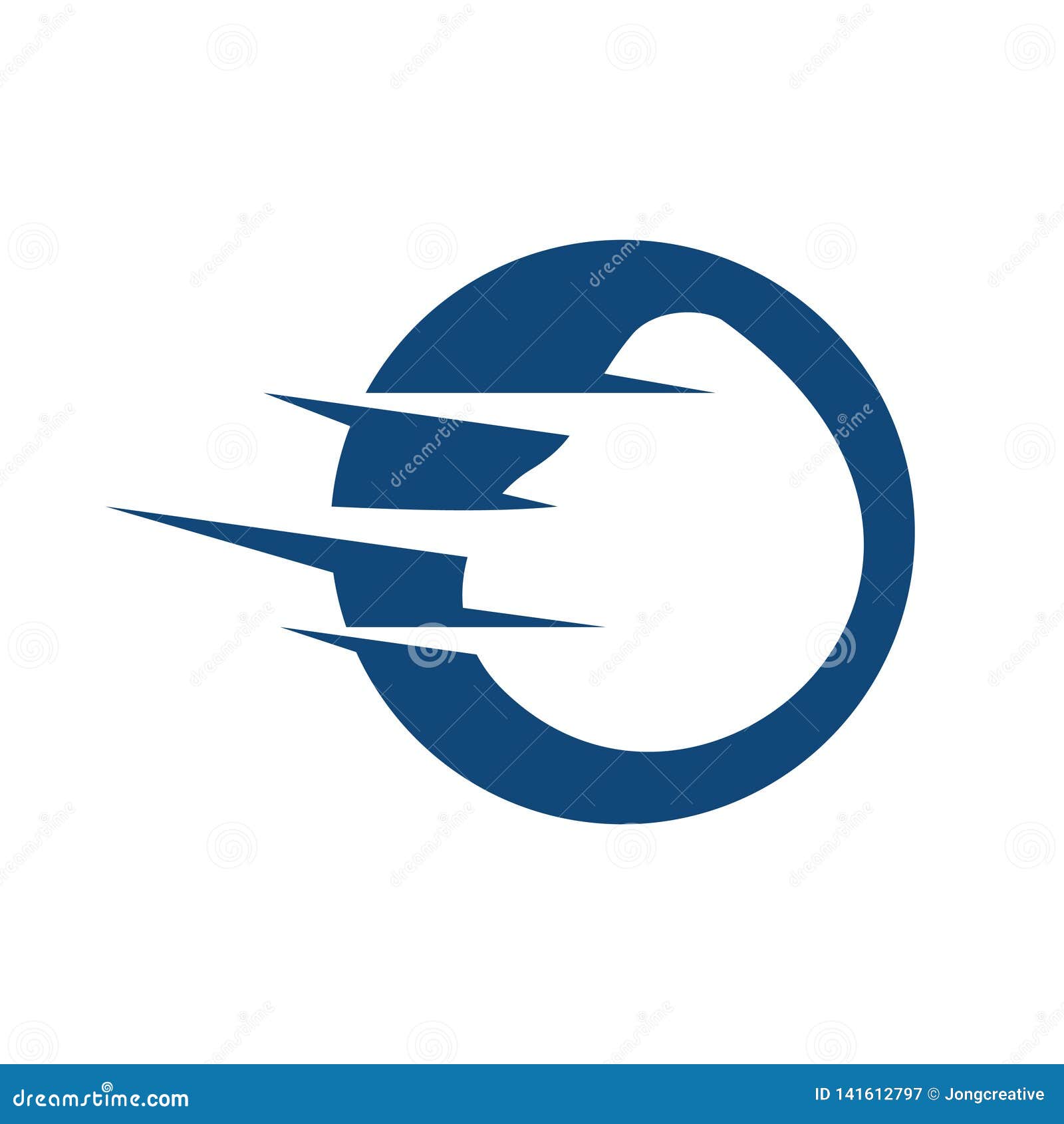 Quick Flash Moving Stone Fast Icon Symbol Stock Vector - Illustration ...