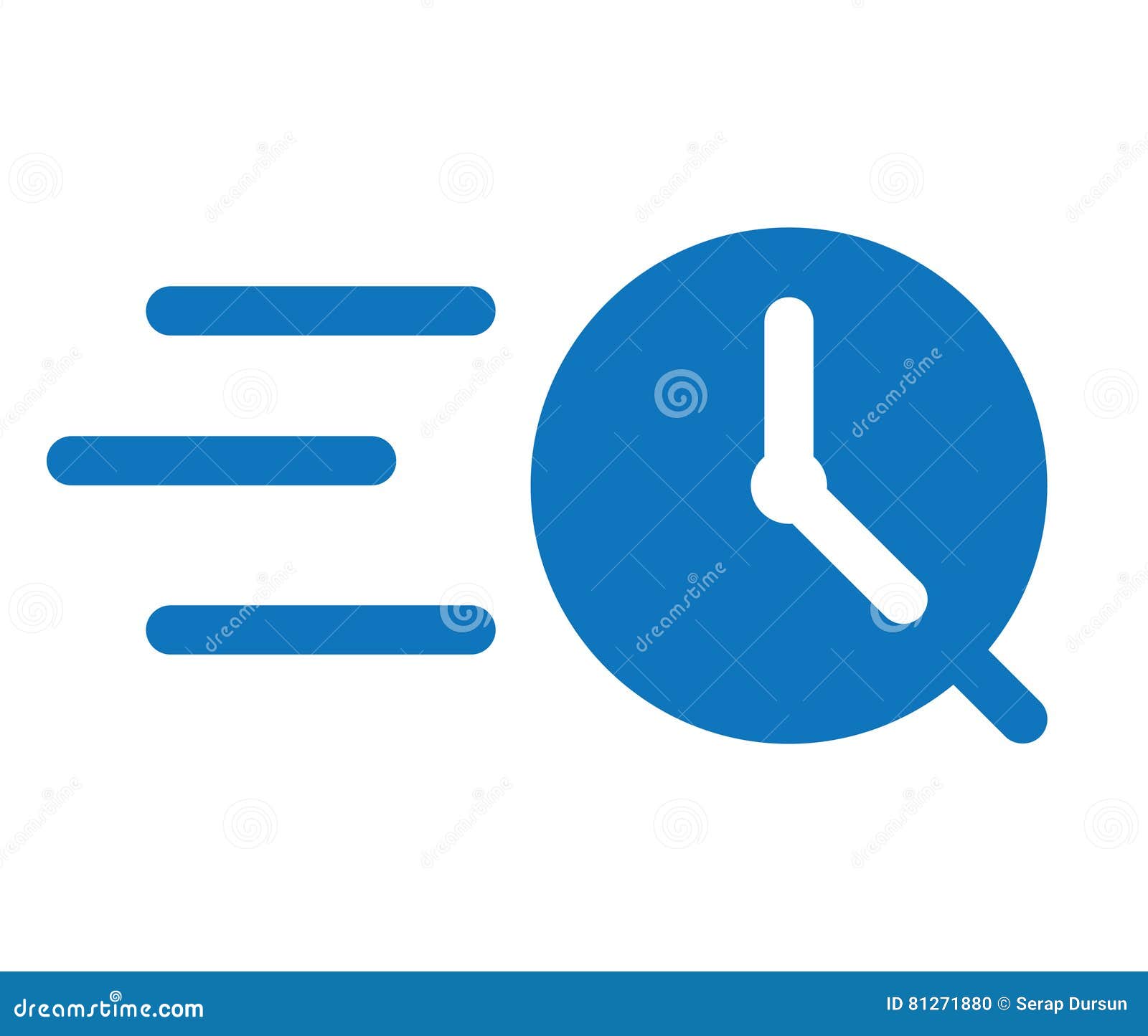 Quick Logo stock illustration. Illustration of nonstop - 81271880