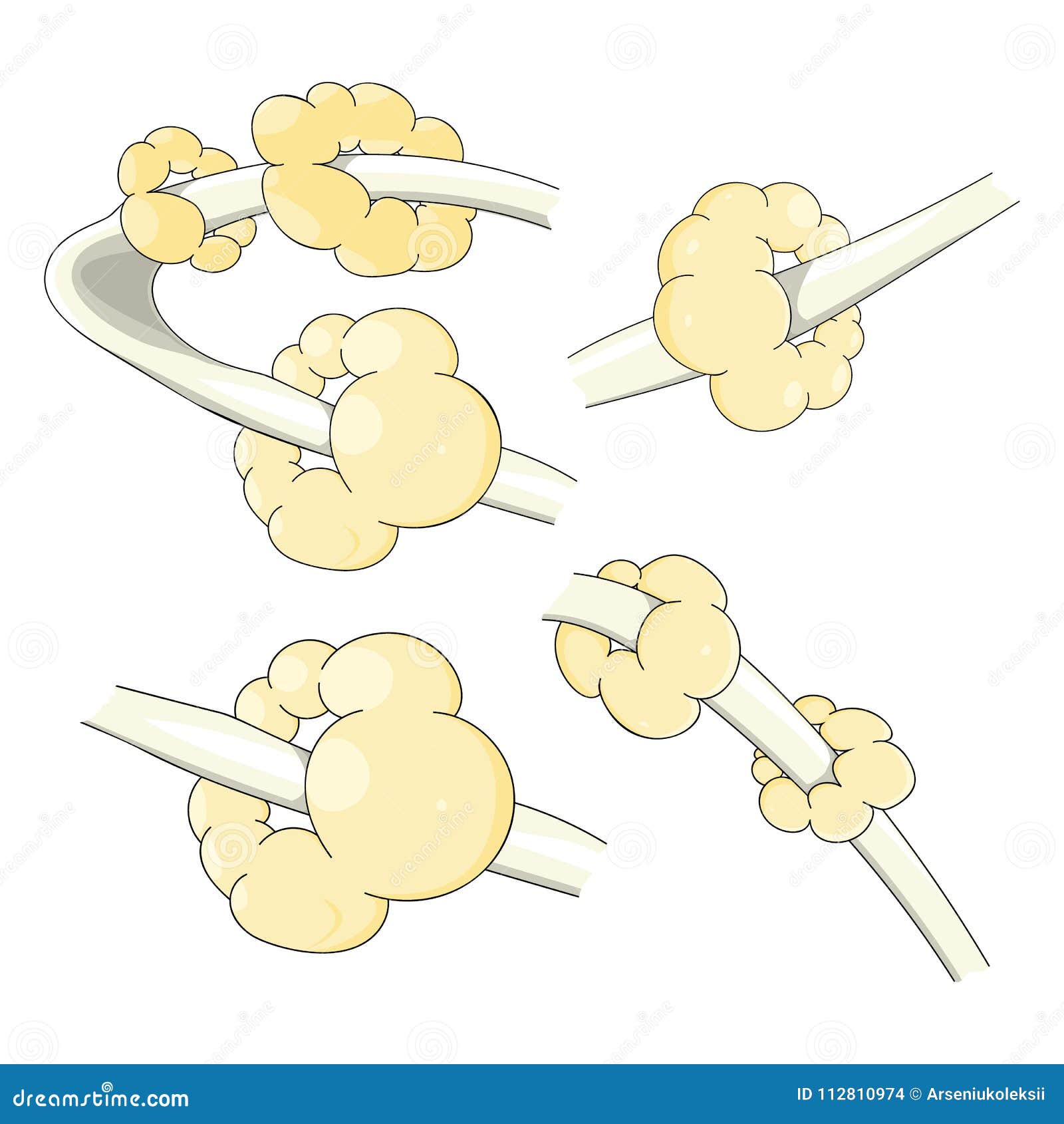 Quick move whoosh effects stock vector. Illustration of cloud - 112810974