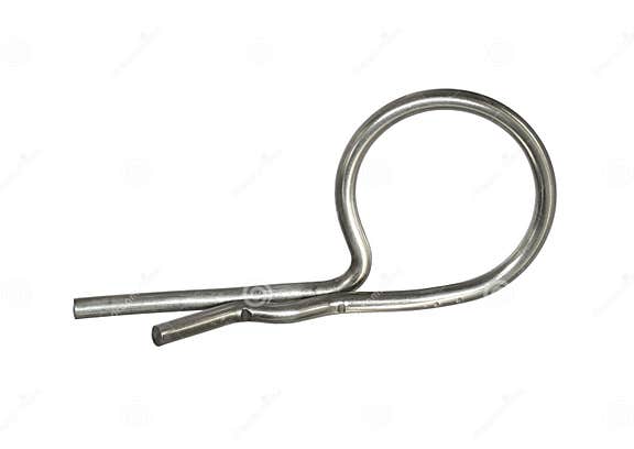 Quick Release Pull Ring Locking Cotter Pin Stock Photo - Image of iron ...