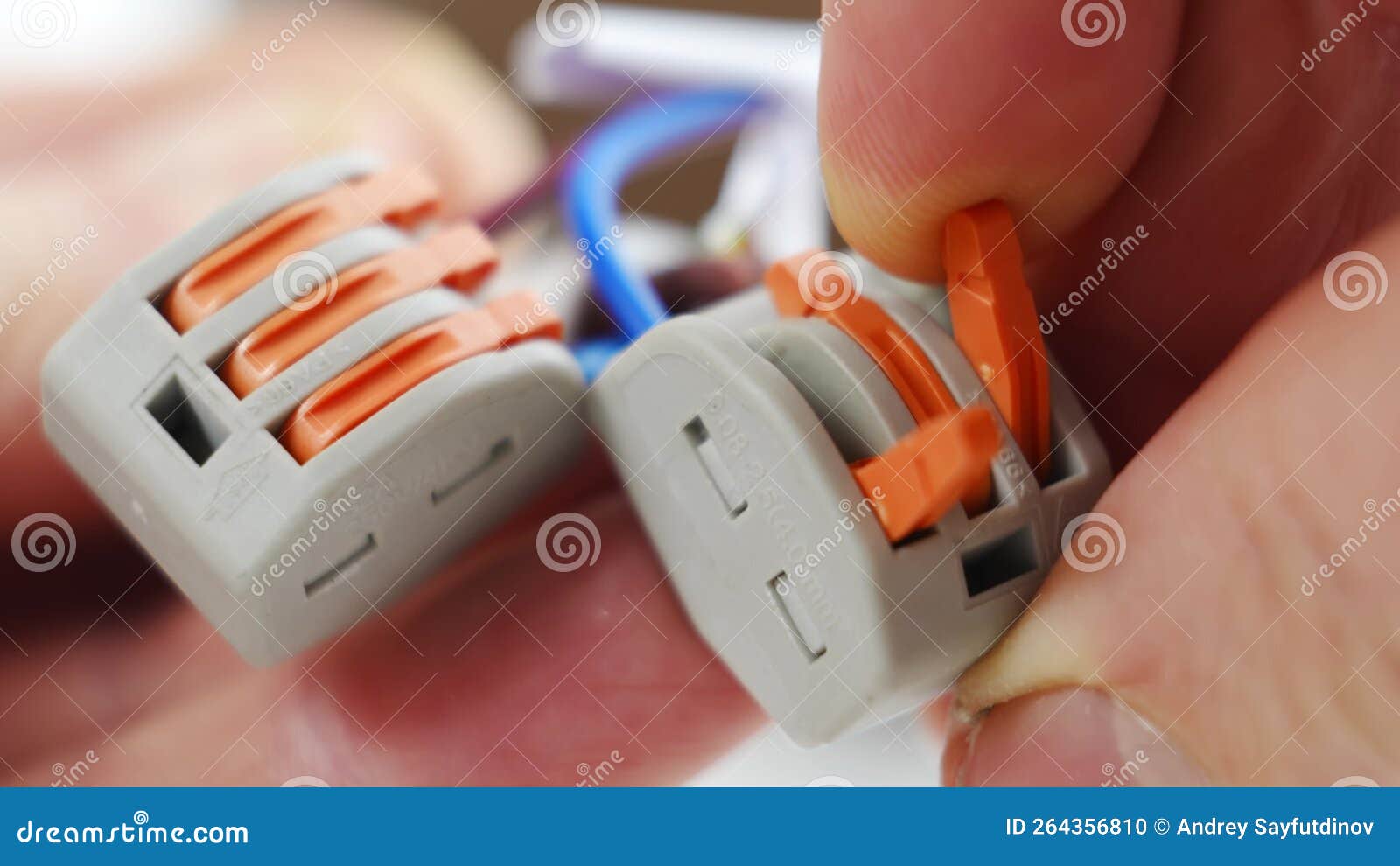 Quick-release Terminals. Modern Connection of Electrical Appliances ...