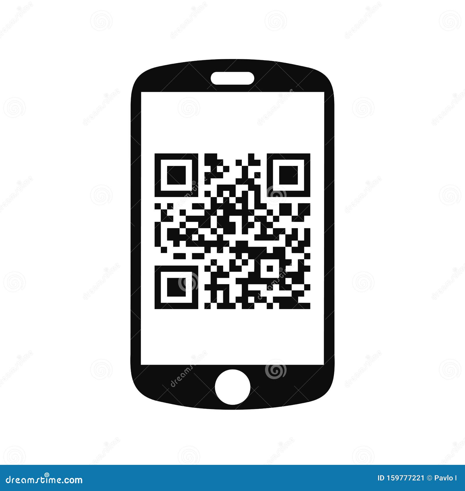 Quick Response Code, QR Code for Smartphone â€“ Vector Stock ...