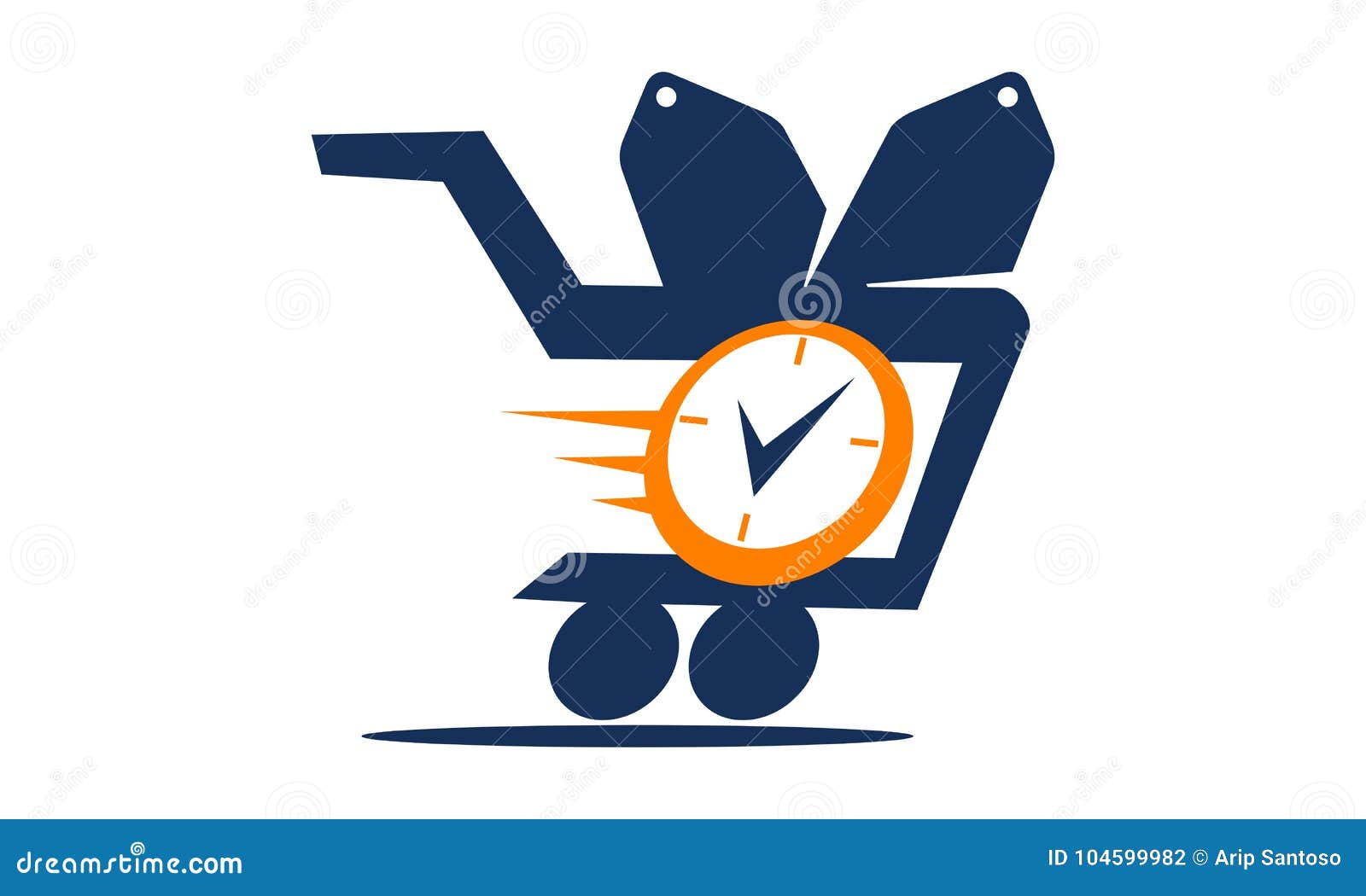 Quick Store Service stock vector. Illustration of faster - 104599982