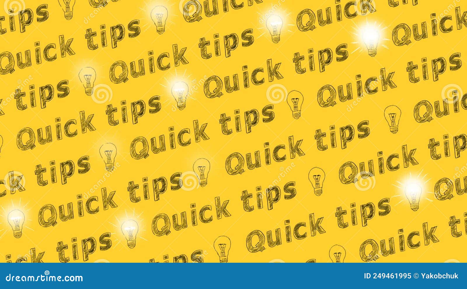 Quick Tips. Animated Illustration Stock Video - Video of helpful, help ...