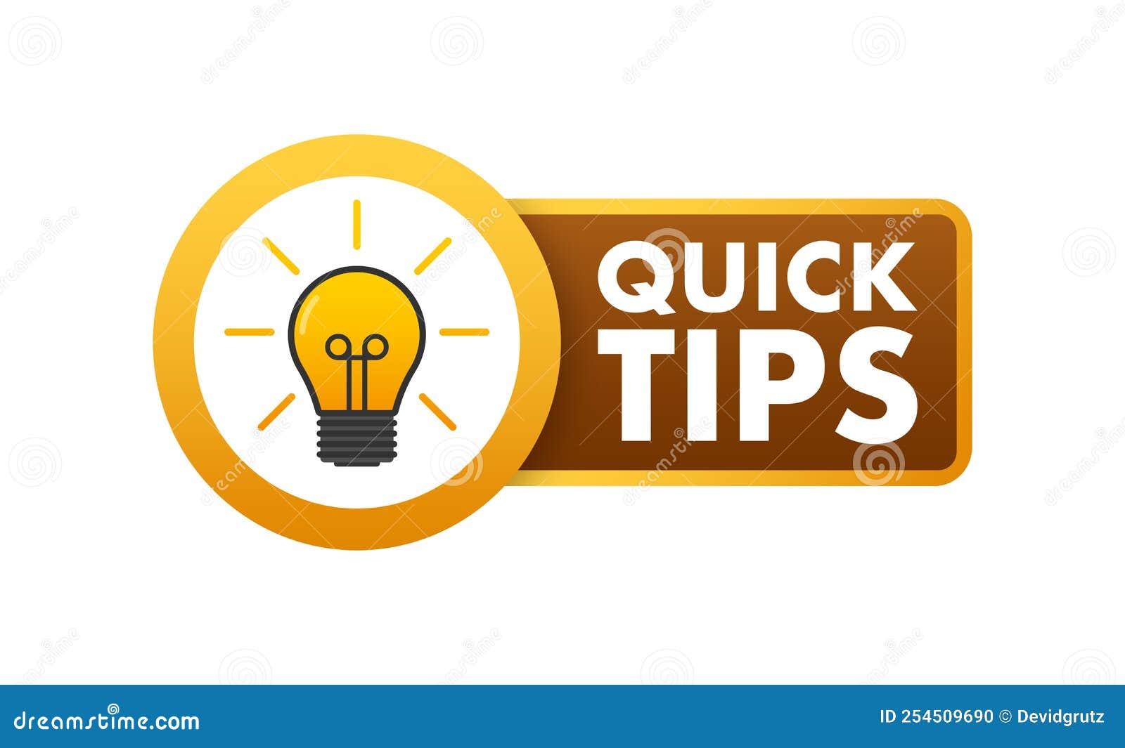 Quick Tips Icon Badge. Ready for Use in Web or Print Design. Vector ... Quick Tips Icon Badge. Ready for Use in Web or Print Design. Vector ...
