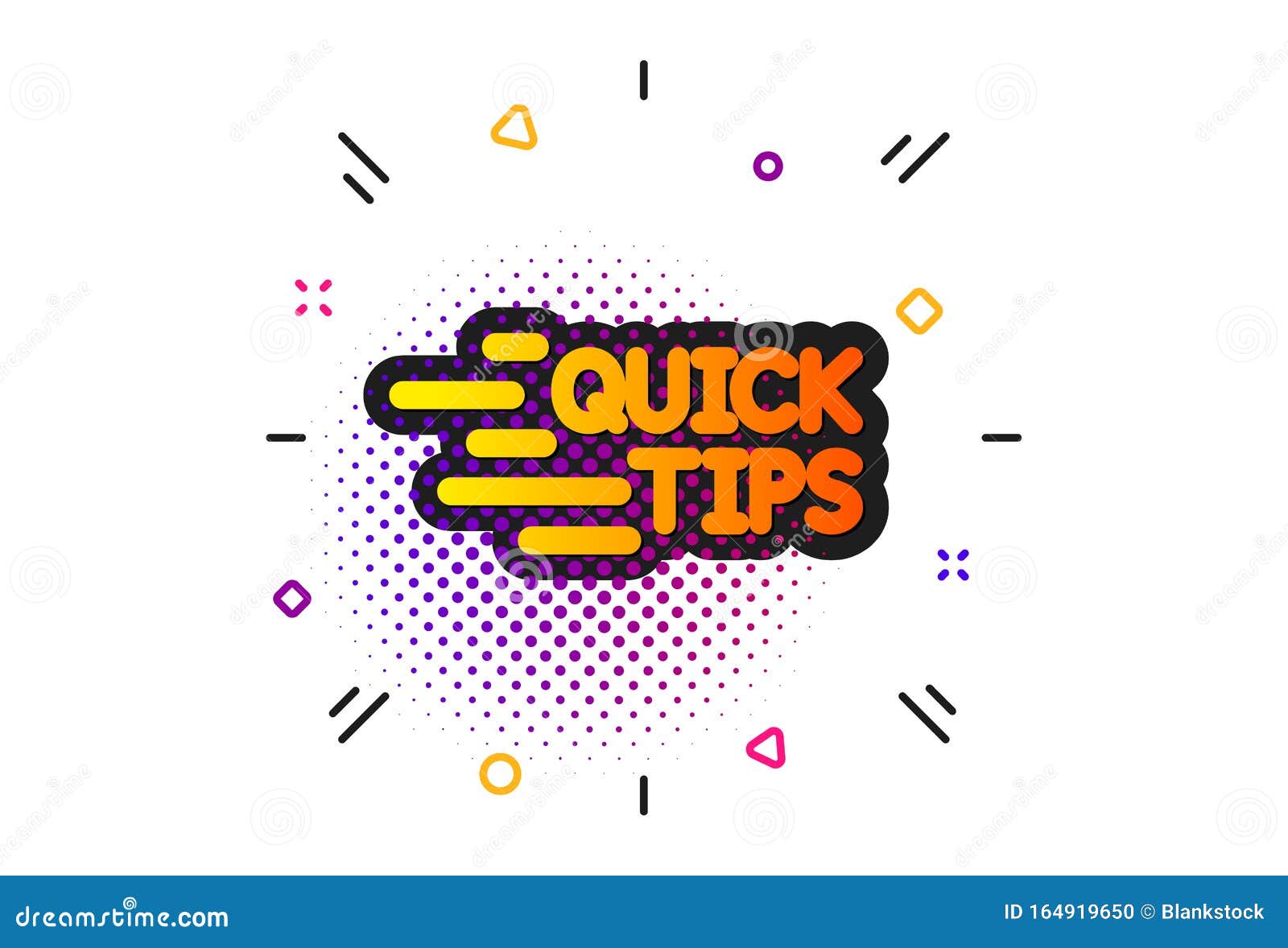 Quick Tips Icon. Helpful Tricks Sign. Vector Stock Vector ...