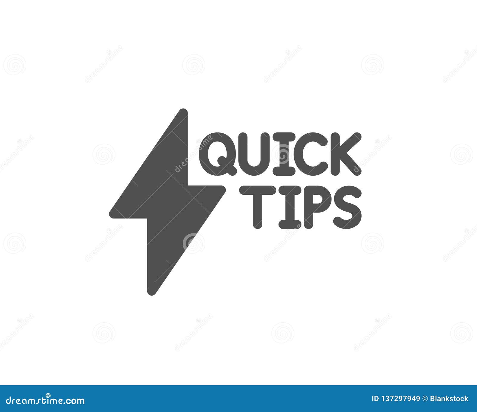 Quick Tips Icon. Helpful Tricks Sign. Vector Stock Vector ...