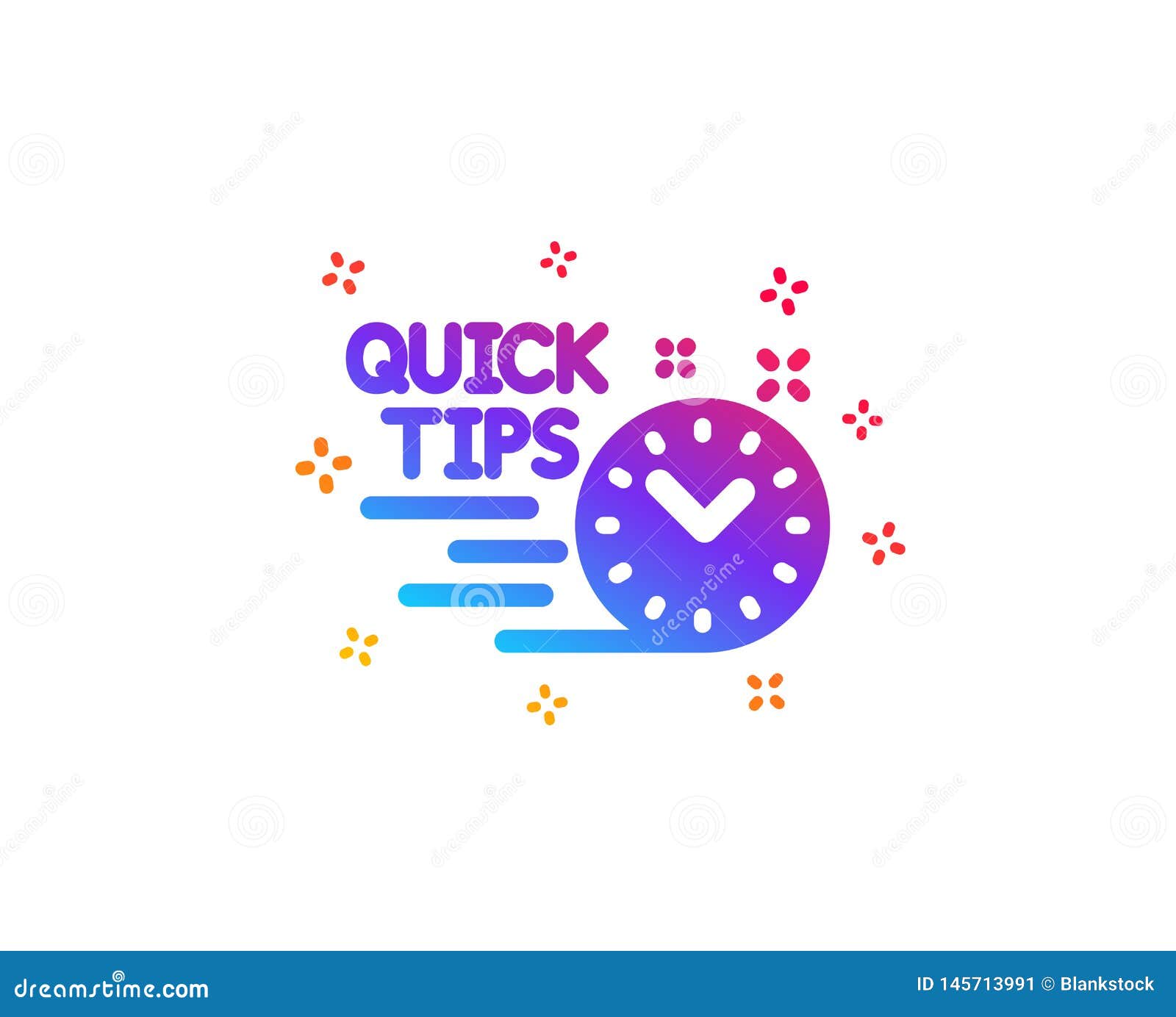 Quick Tips Icon. Helpful Tricks Sign. Vector Stock Vector ...