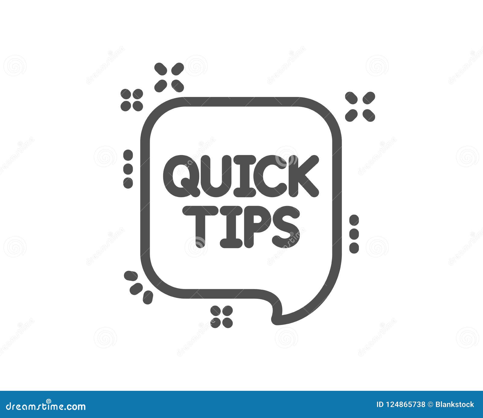 Quick Tips Line Icon. Helpful Tricks Speech Bubble Sign Stock Vector ... Quick Tips Line Icon. Helpful Tricks Speech Bubble Sign Stock Vector ...