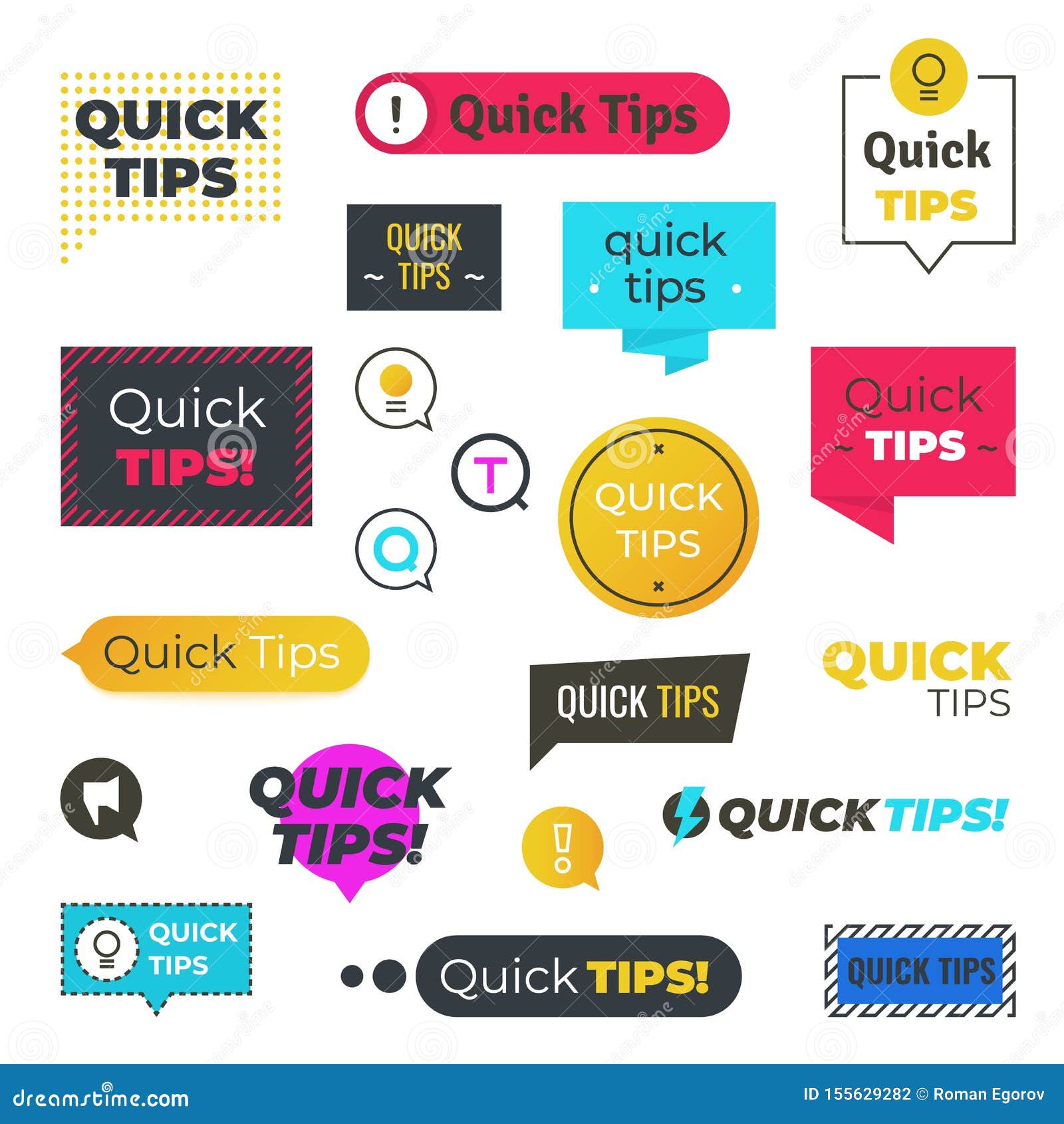 Quick Tips Logos and Banners. Helpful Tricks Shapes, Advices and ... Quick Tips Logos and Banners. Helpful Tricks Shapes, Advices and ...