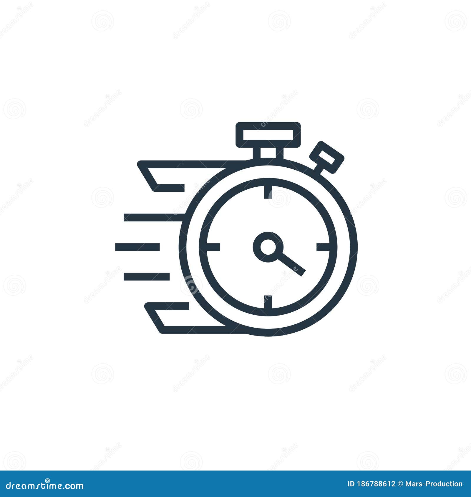 Quick Vector Icon. Quick Editable Stroke. Quick Linear Symbol for Use ...