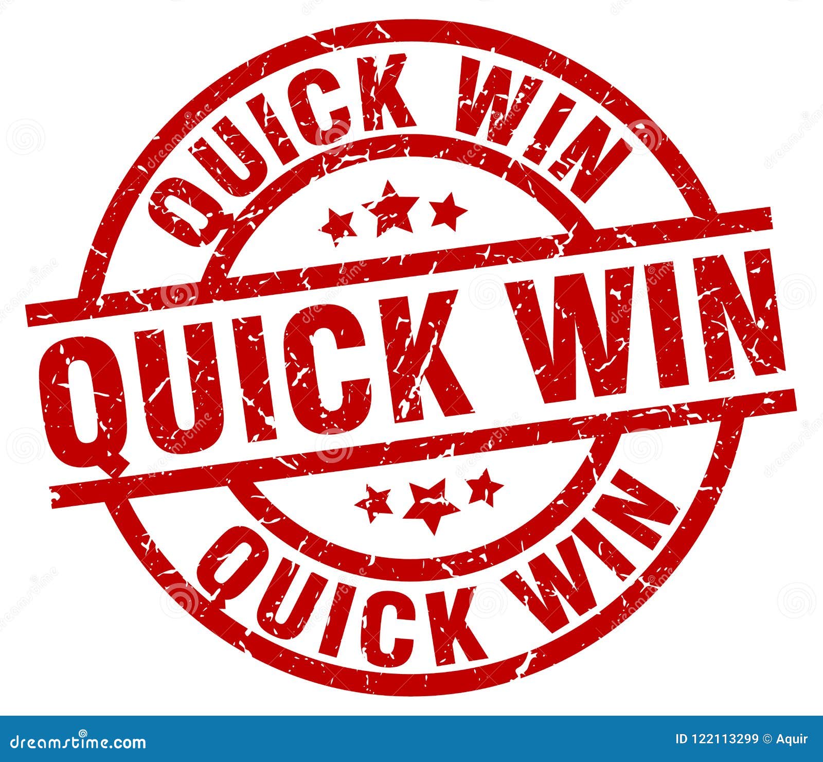 Quick win stamp stock vector. Illustration of vintage - 122113299
