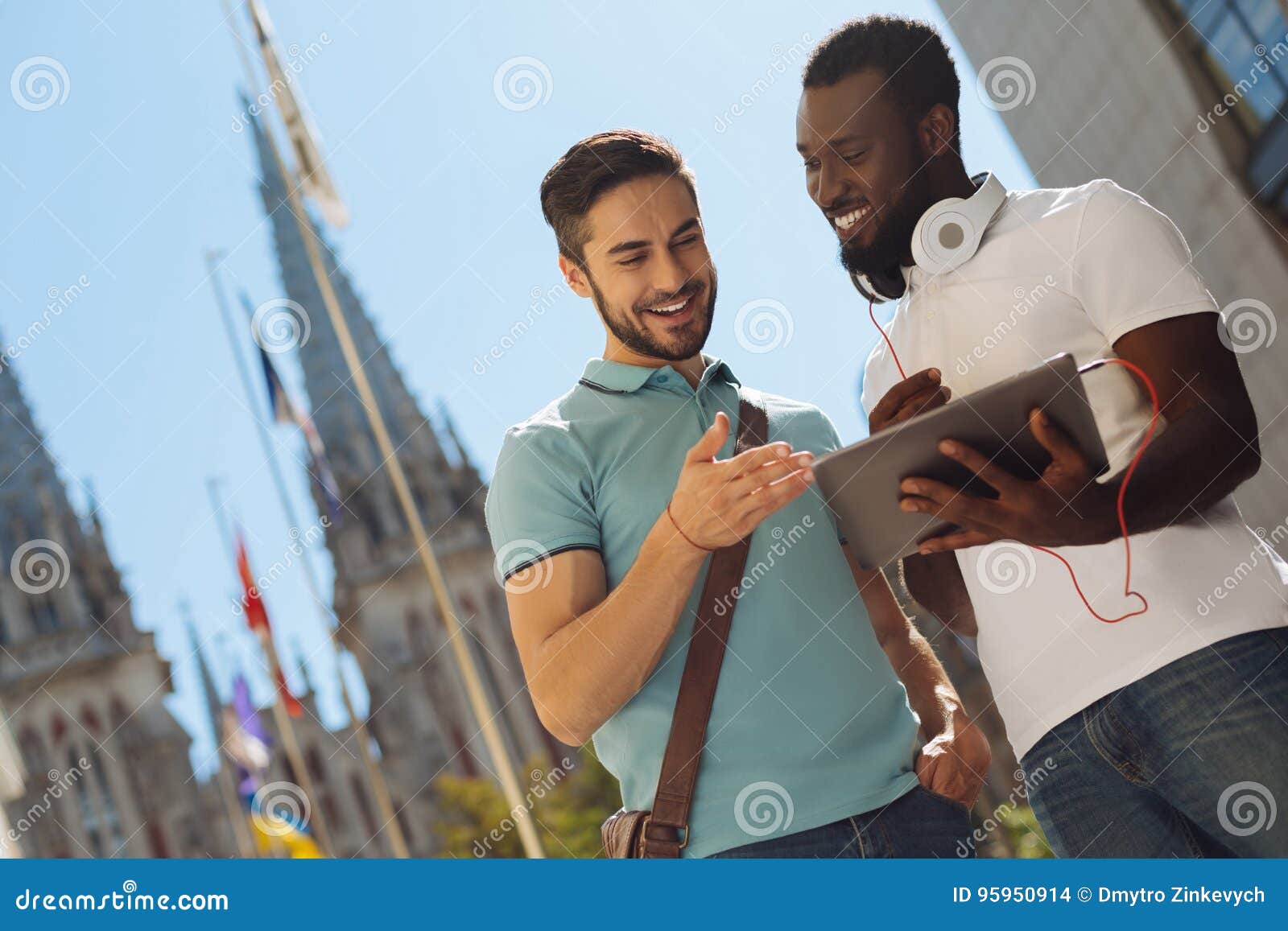 Quick Witted Ambitious Guy Giving His Opinion Stock Photo - Image of ...
