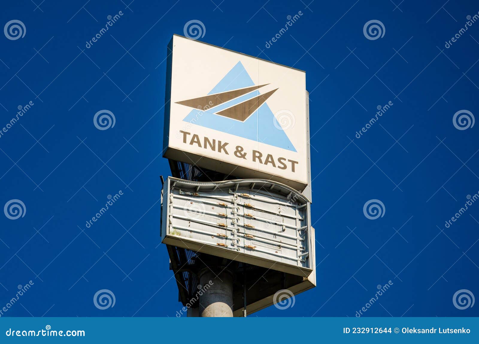 Quickborn, Germany - September 09, 2021: Autobahn Tank and Rast ...