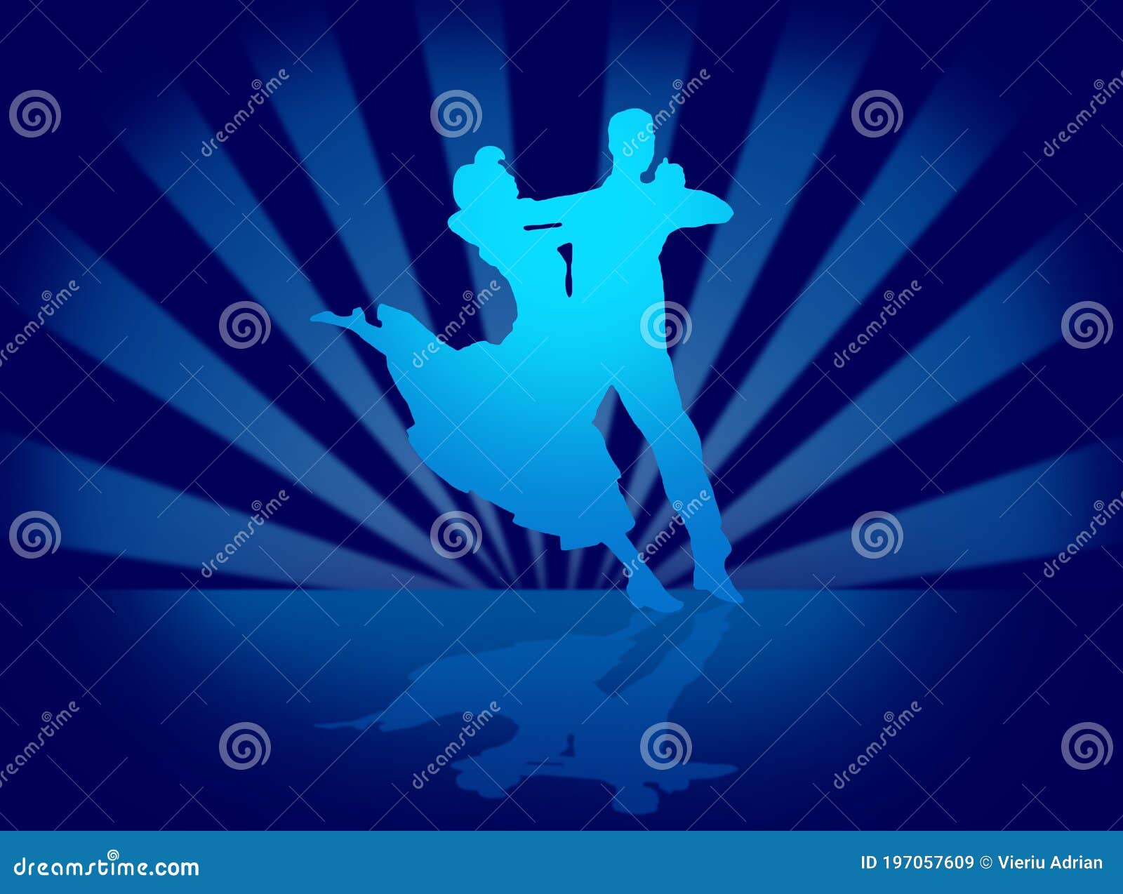 Quickstep Dance Stock Illustration | CartoonDealer.com #519832