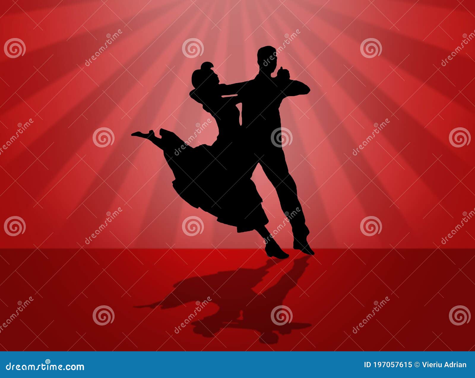 Quickstep Dance Stock Illustration | CartoonDealer.com #519832