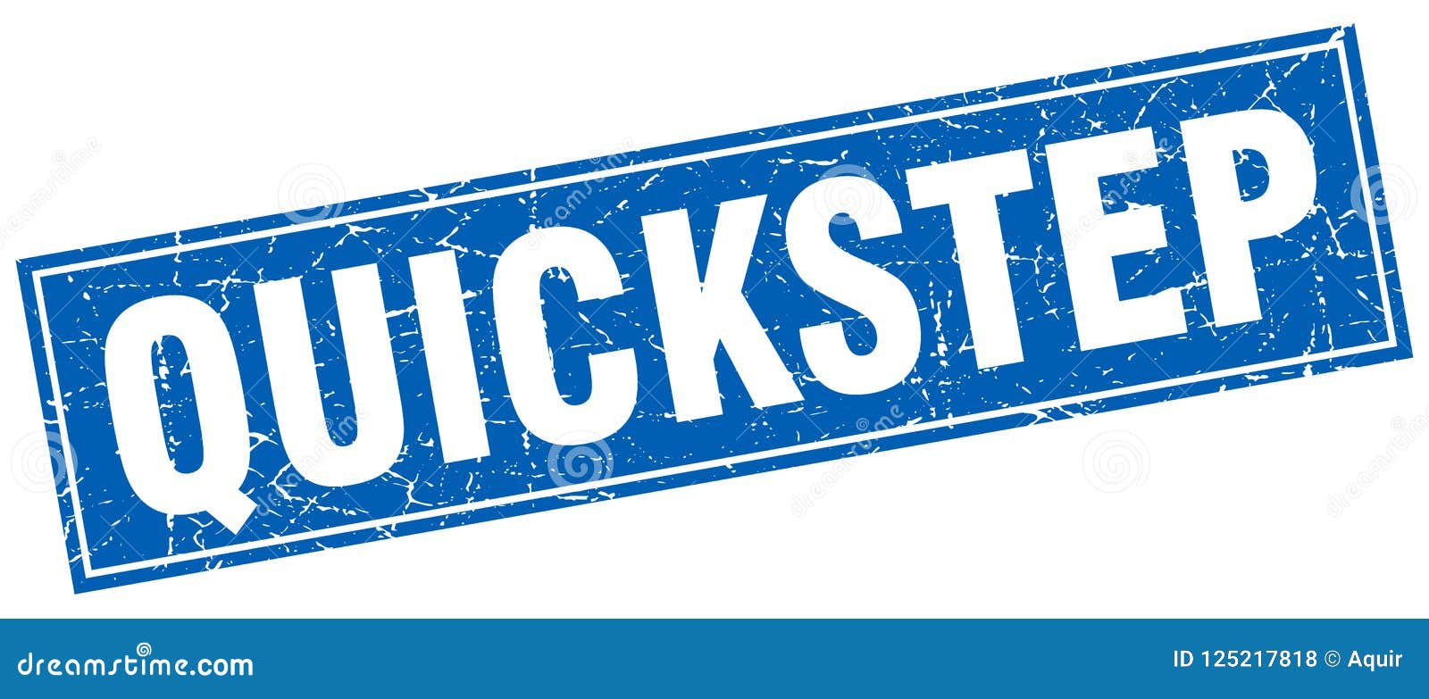Quickstep stamp stock vector. Illustration of retro - 125217818