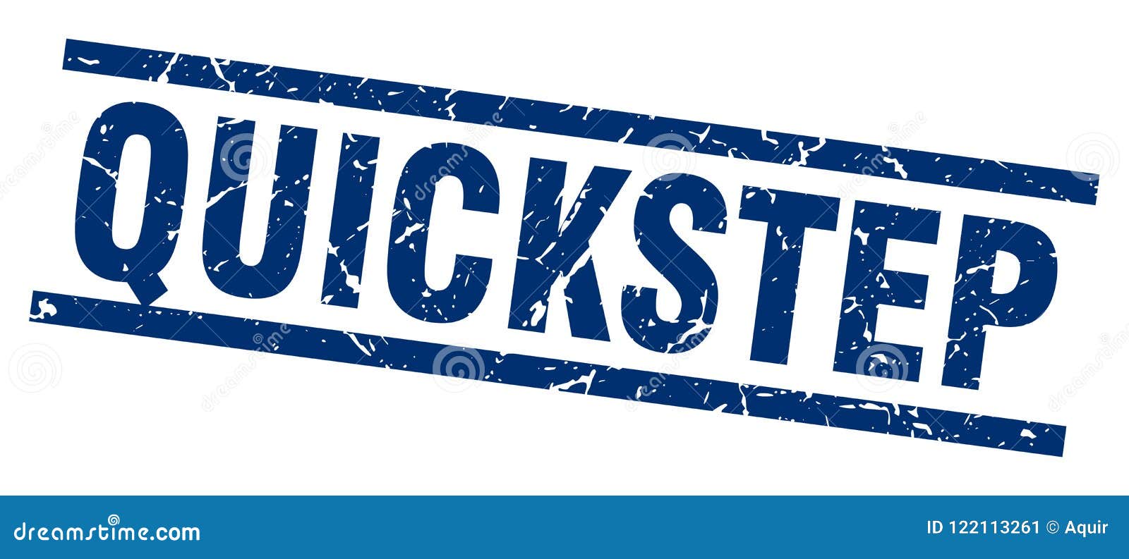 Quickstep stamp stock vector. Illustration of grungy - 122113261