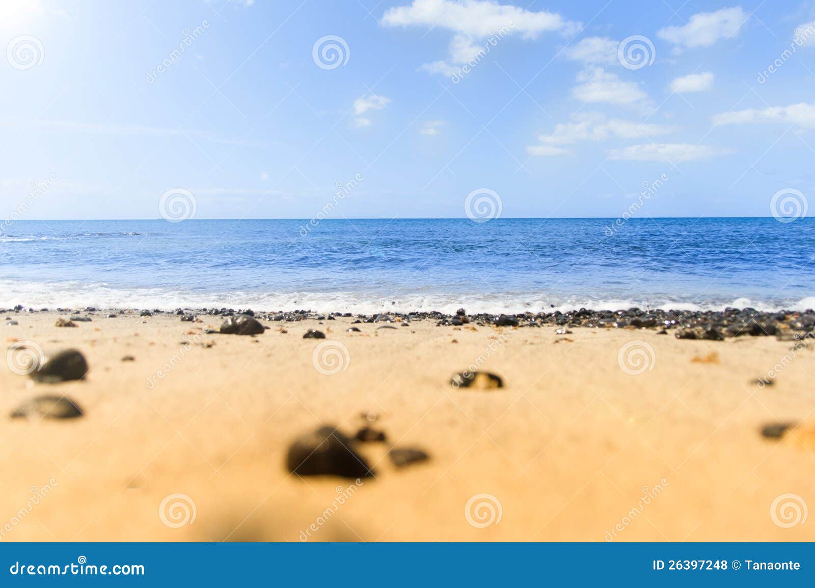 Quiet Beach stock photo. Image of quiet, wave, caribbean - 26397248