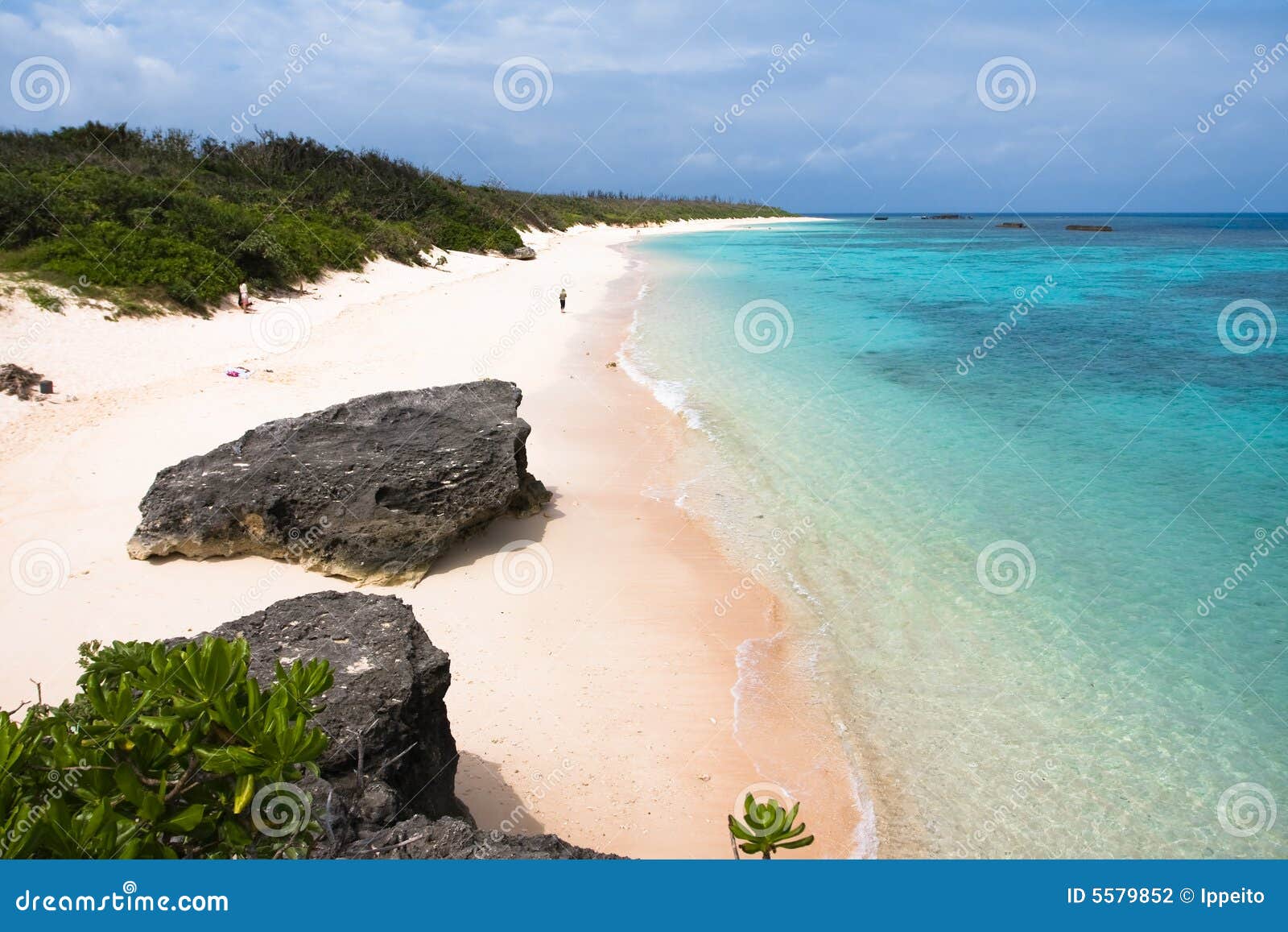 Quiet beach in Japan stock photo. Image of breeze, sandy - 5579852