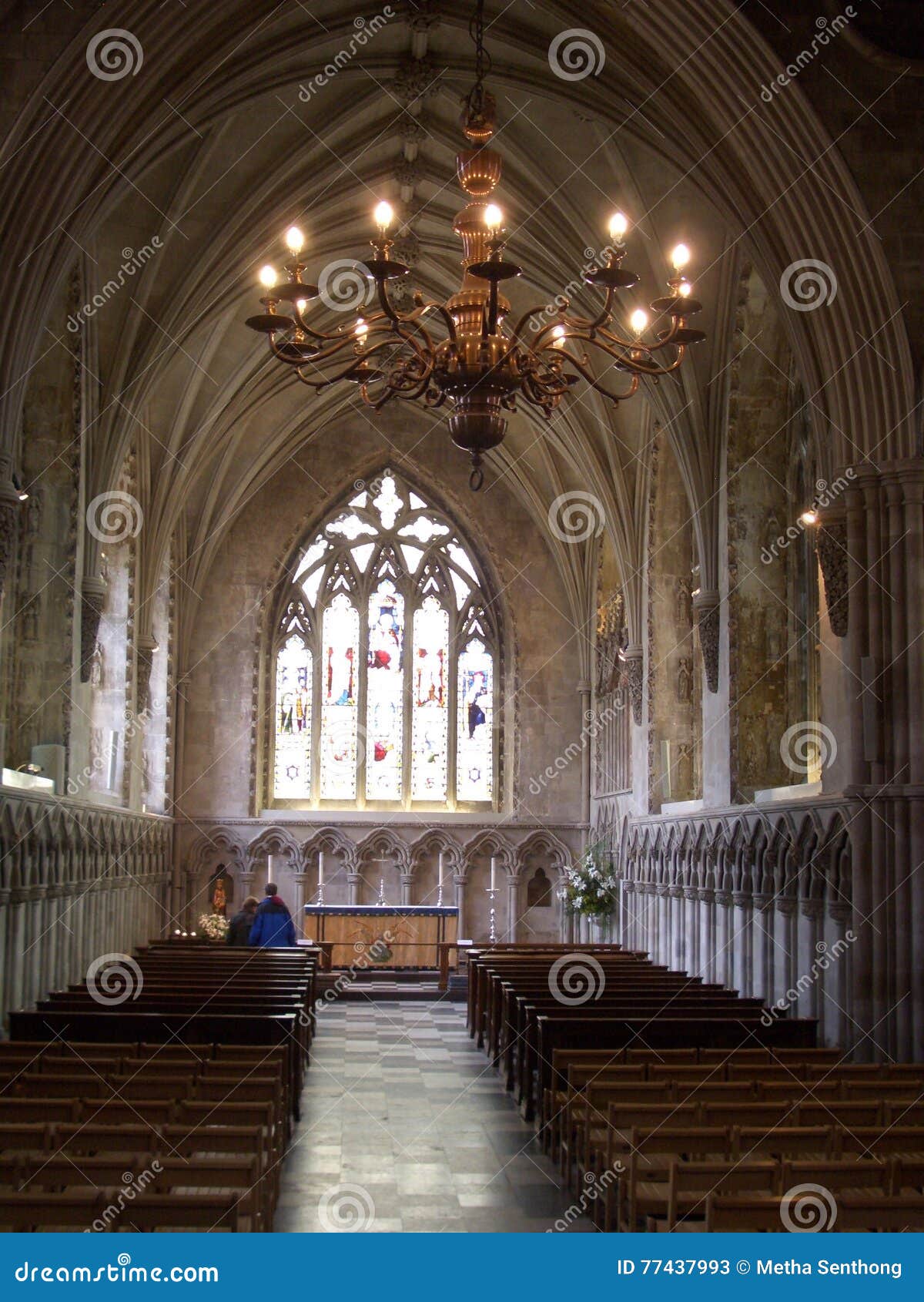 Quiet church stock image. Image of church, peaceful, sunday - 77437993