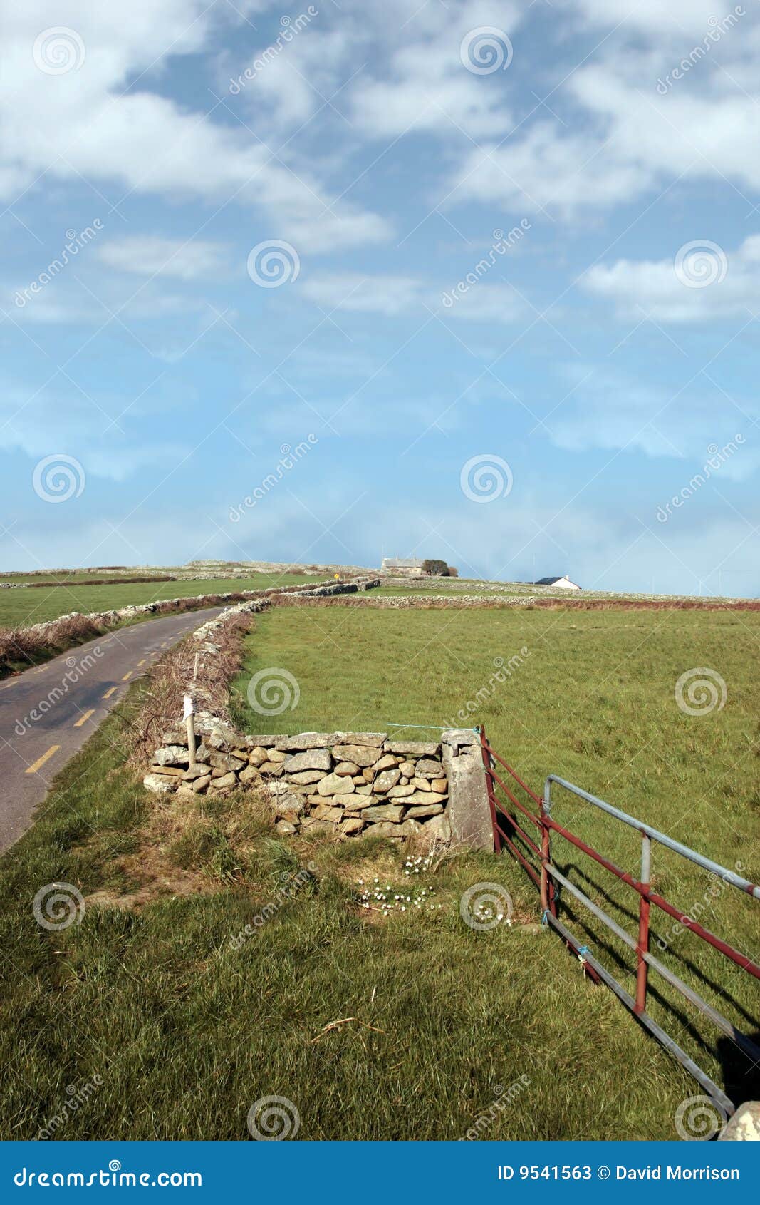Quiet country road stock image. Image of orange, historic - 9541563