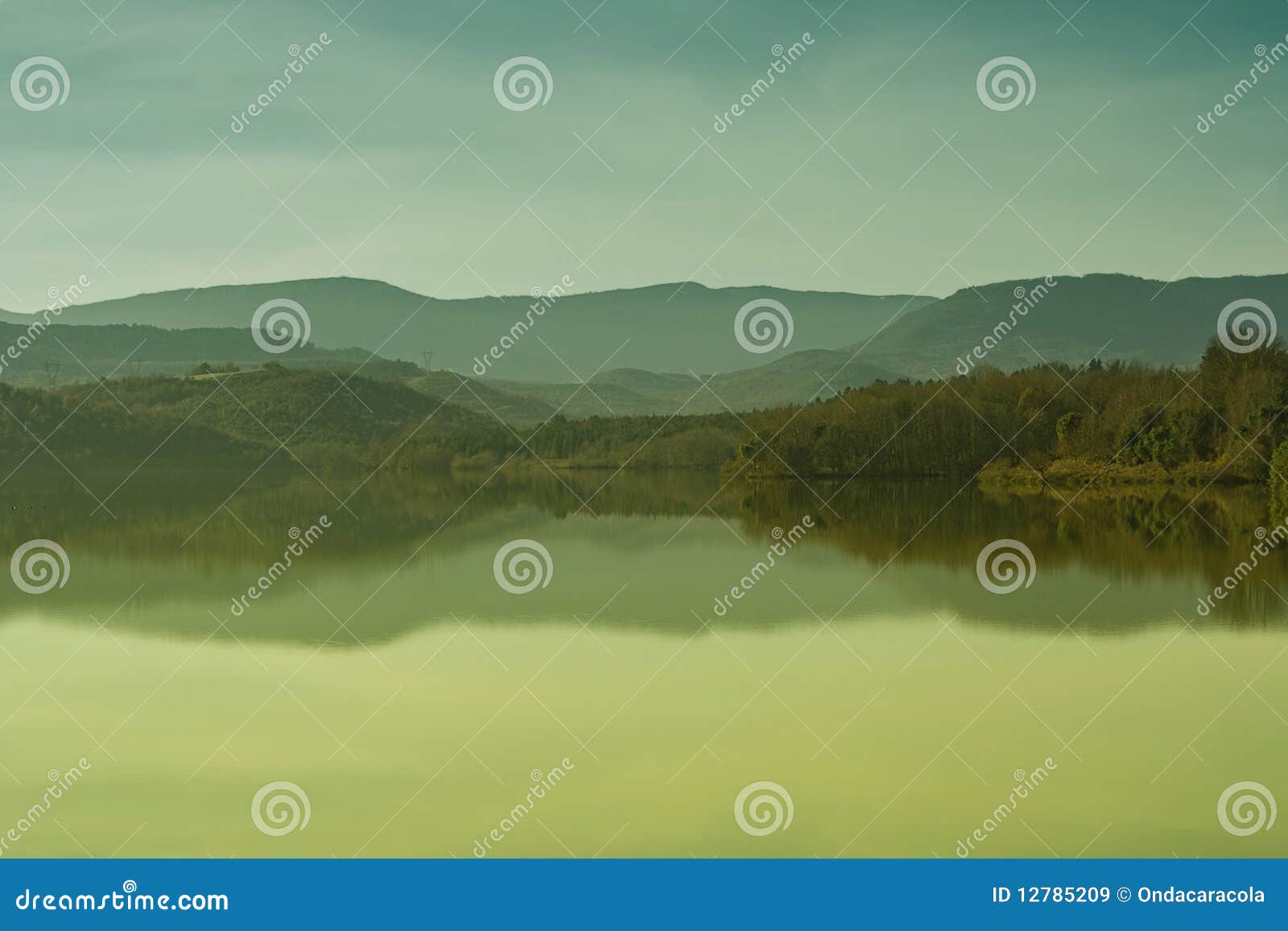 Quiet landscape stock image. Image of beautiful, pleasure - 12785209
