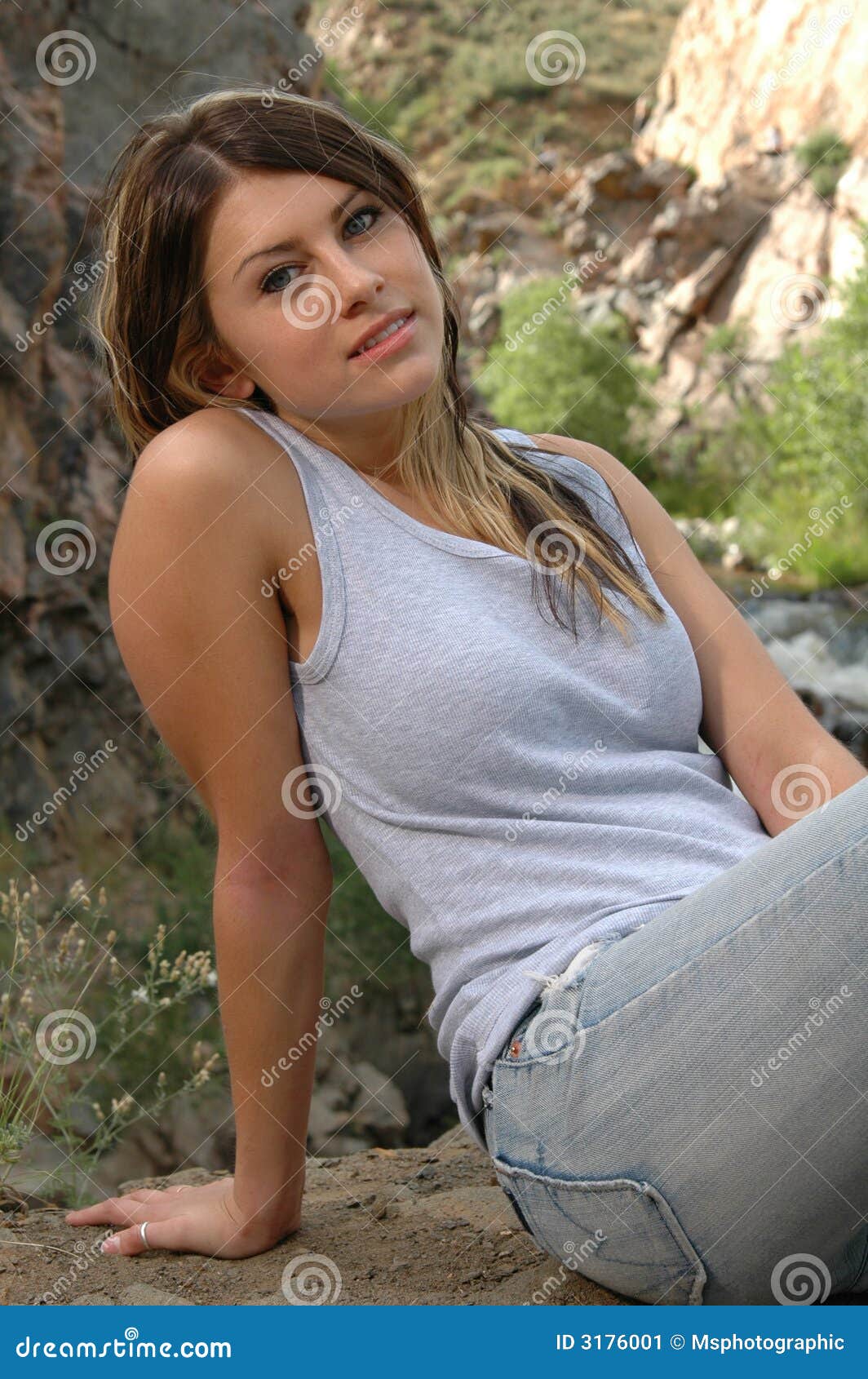 Quiet Moment stock image. Image of happy, nature, spring - 3176001