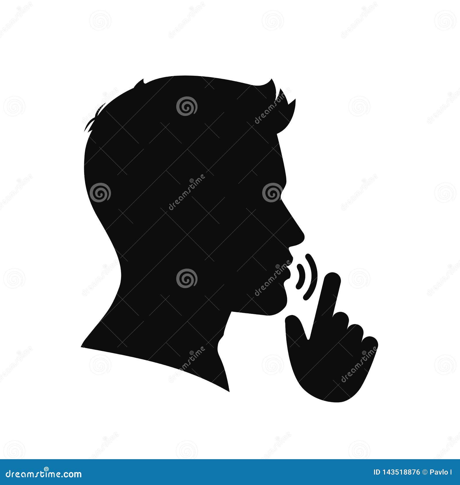 Quiet, Please. Keep Silence Symbol. Keep Quiet Sign â€“ Vector Stock ...