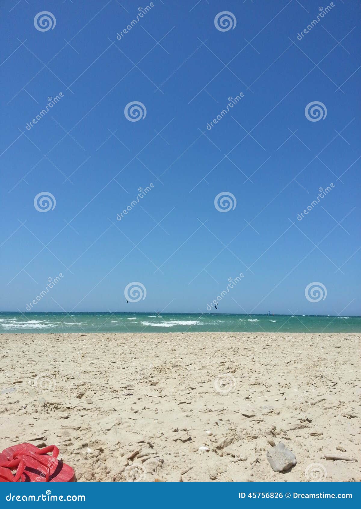 QUIET SPRING TIME BEACH stock photo. Image of spring - 45756826