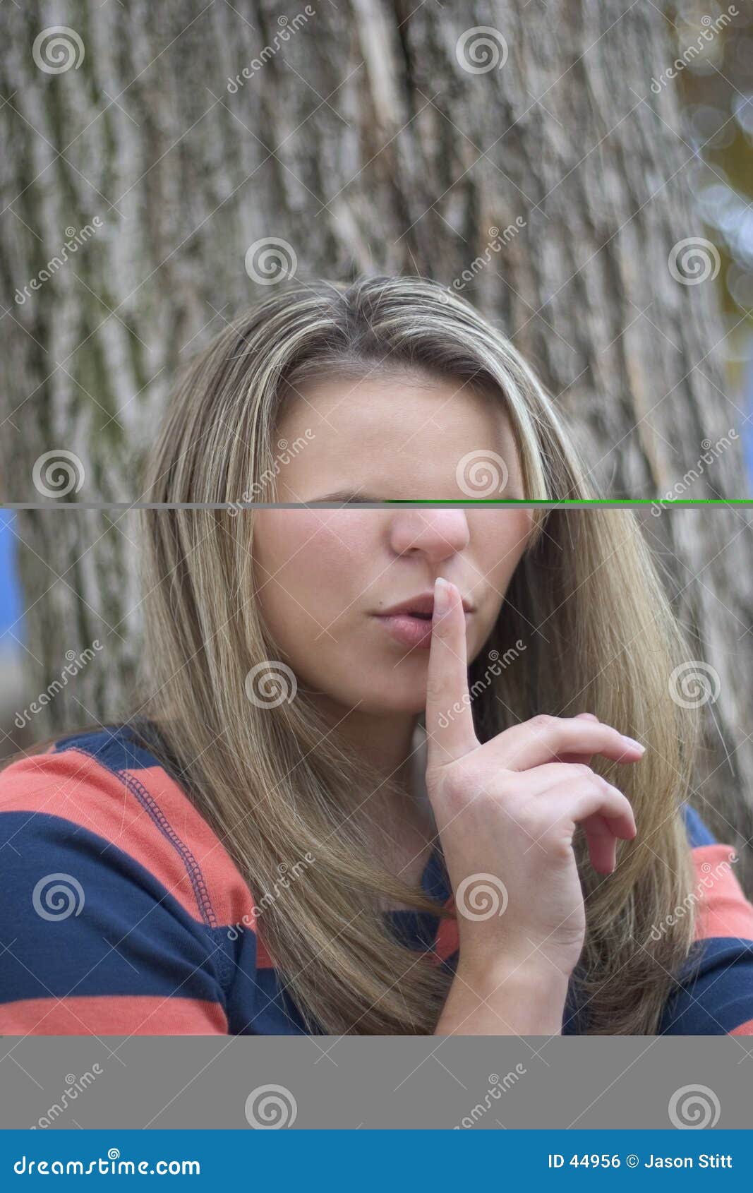 Quiet Woman stock photo. Image of girls, eyes, lady, people - 44956