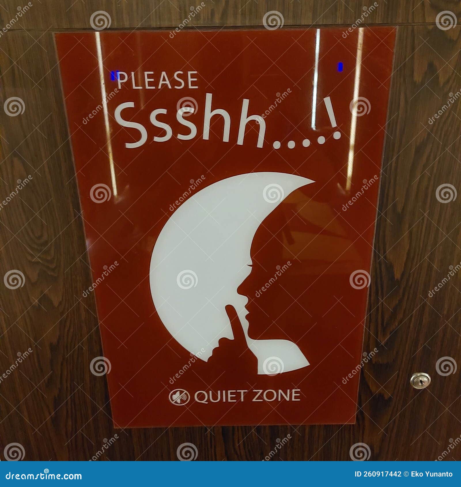 Quiet Zone, Quiet Area with Minimal Disturbance Stock Photo - Image of ...