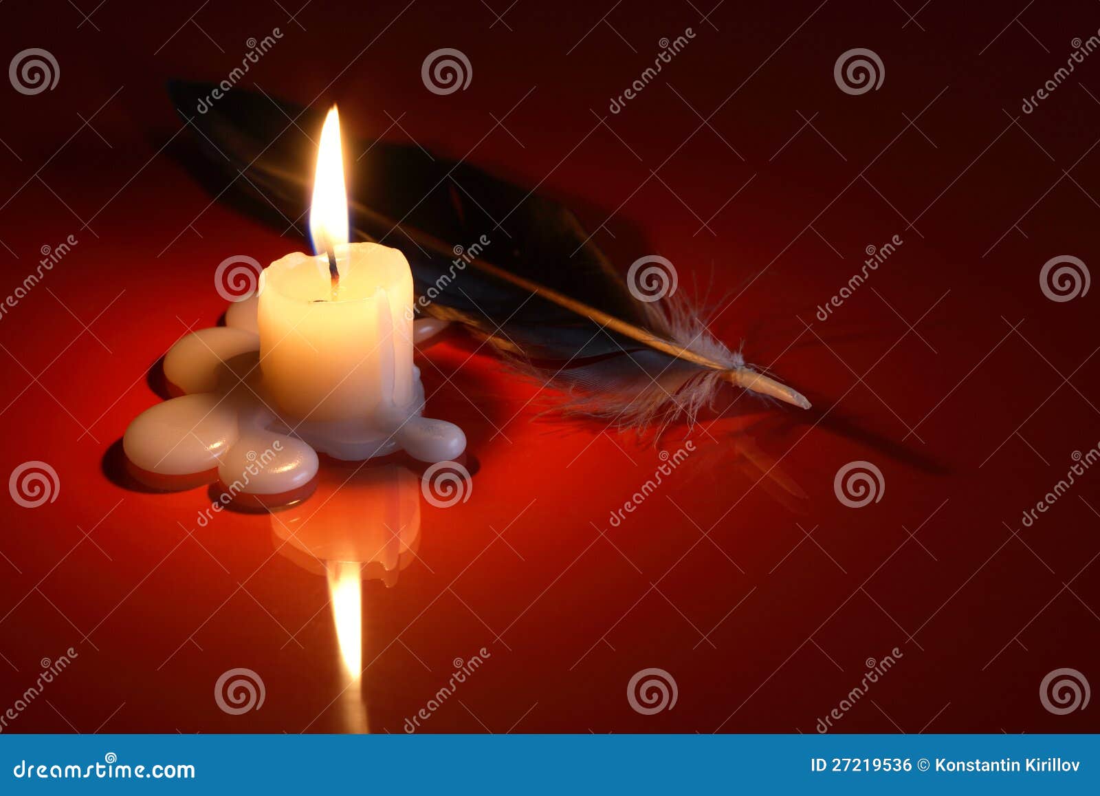Quill Pen and Candle stock photo. Image of elegant, passing - 27219536