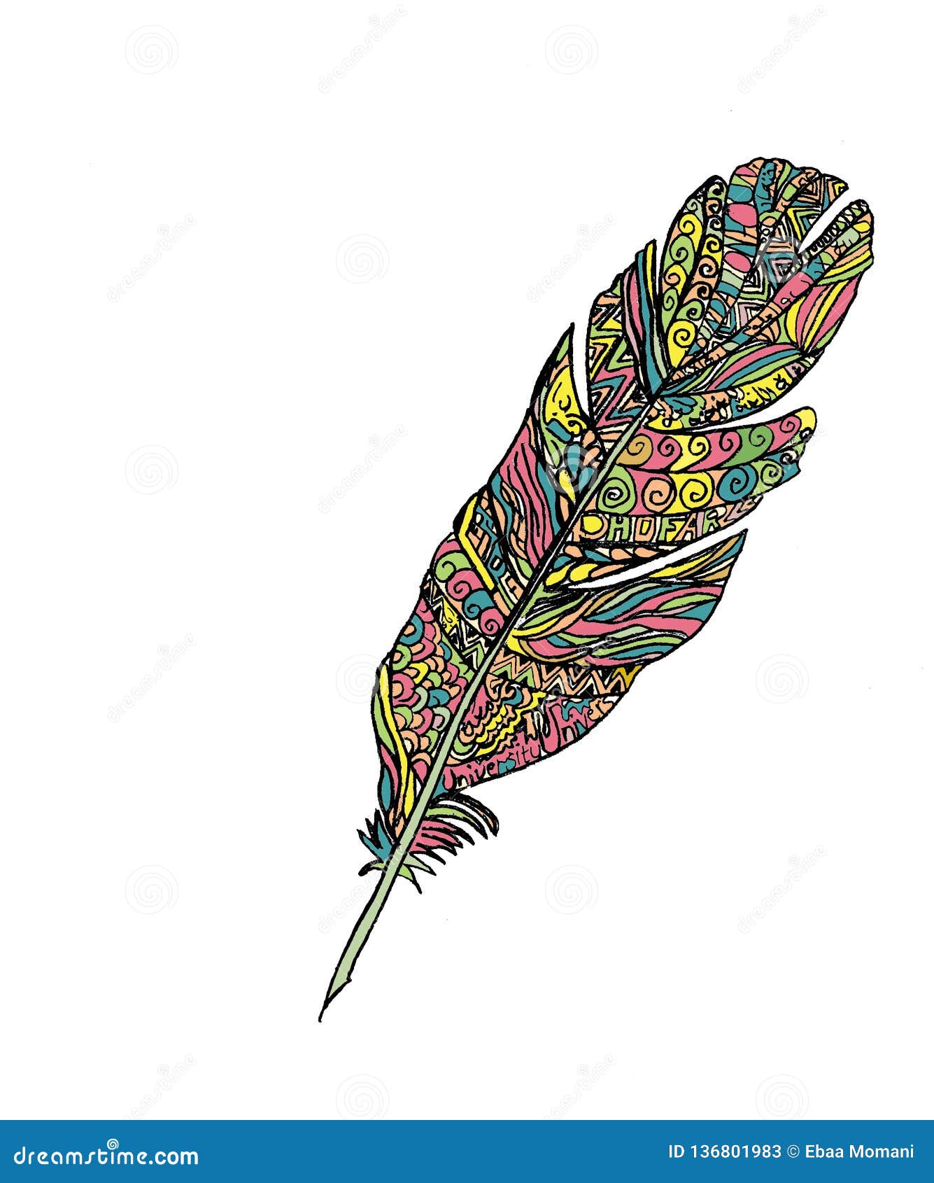 Quill Pen stock illustration. Illustration of write - 136801983