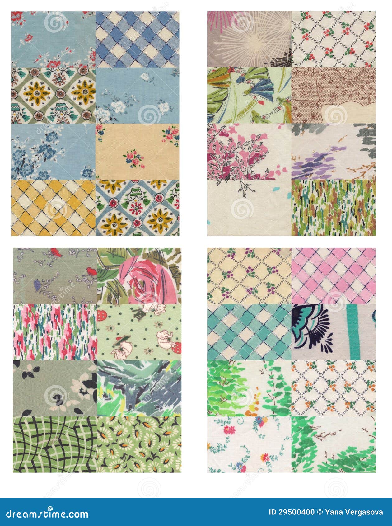Quilt background set stock photo. Image of decor, linen - 29500400