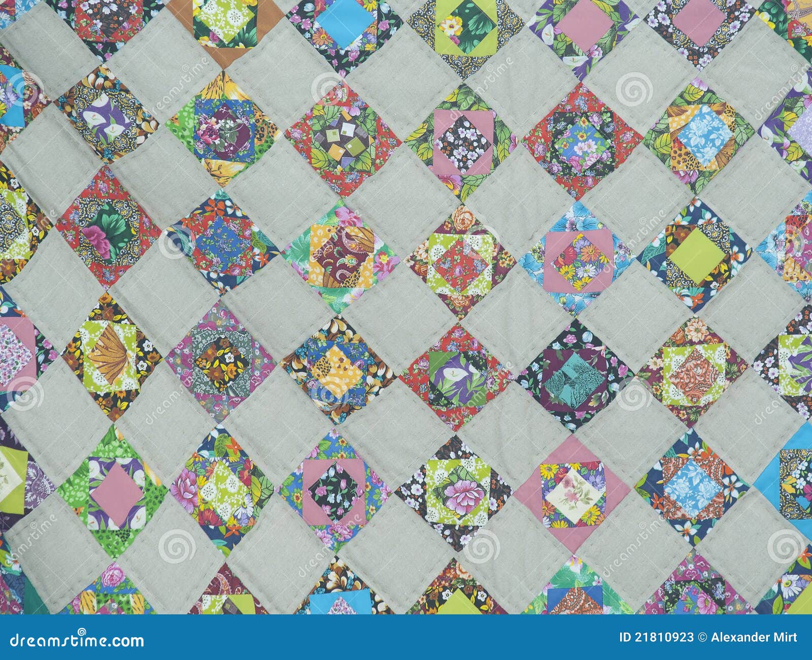 Quilt-Beautiful Patch work stock image. Image of handcrafted - 21810923
