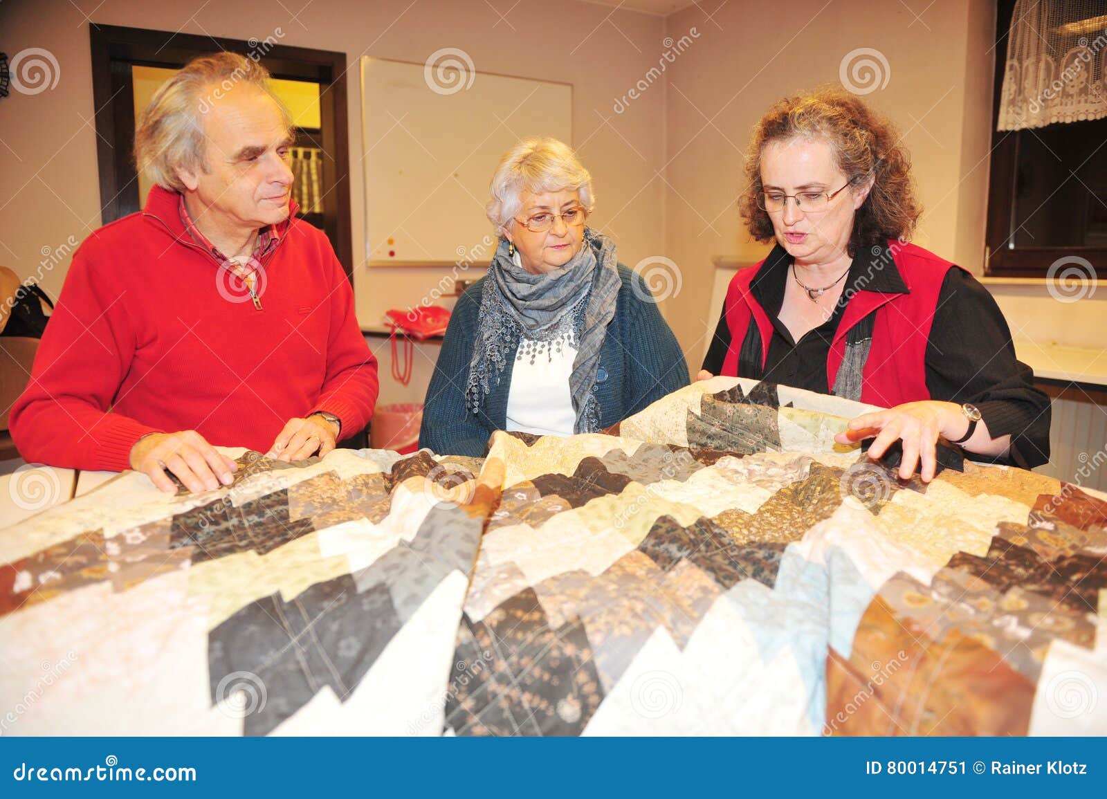 Quilt editorial photo. Image of caucasian, clothing, homemade - 80014751